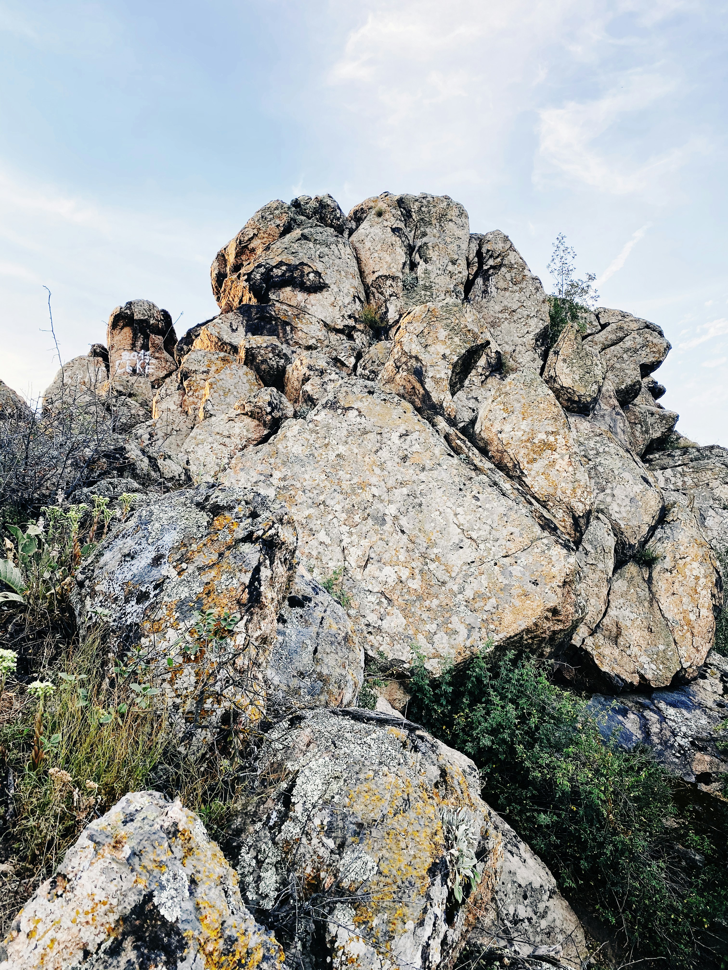 Gray rocky mountain under blue sky during daytime photo – Free Grey ...