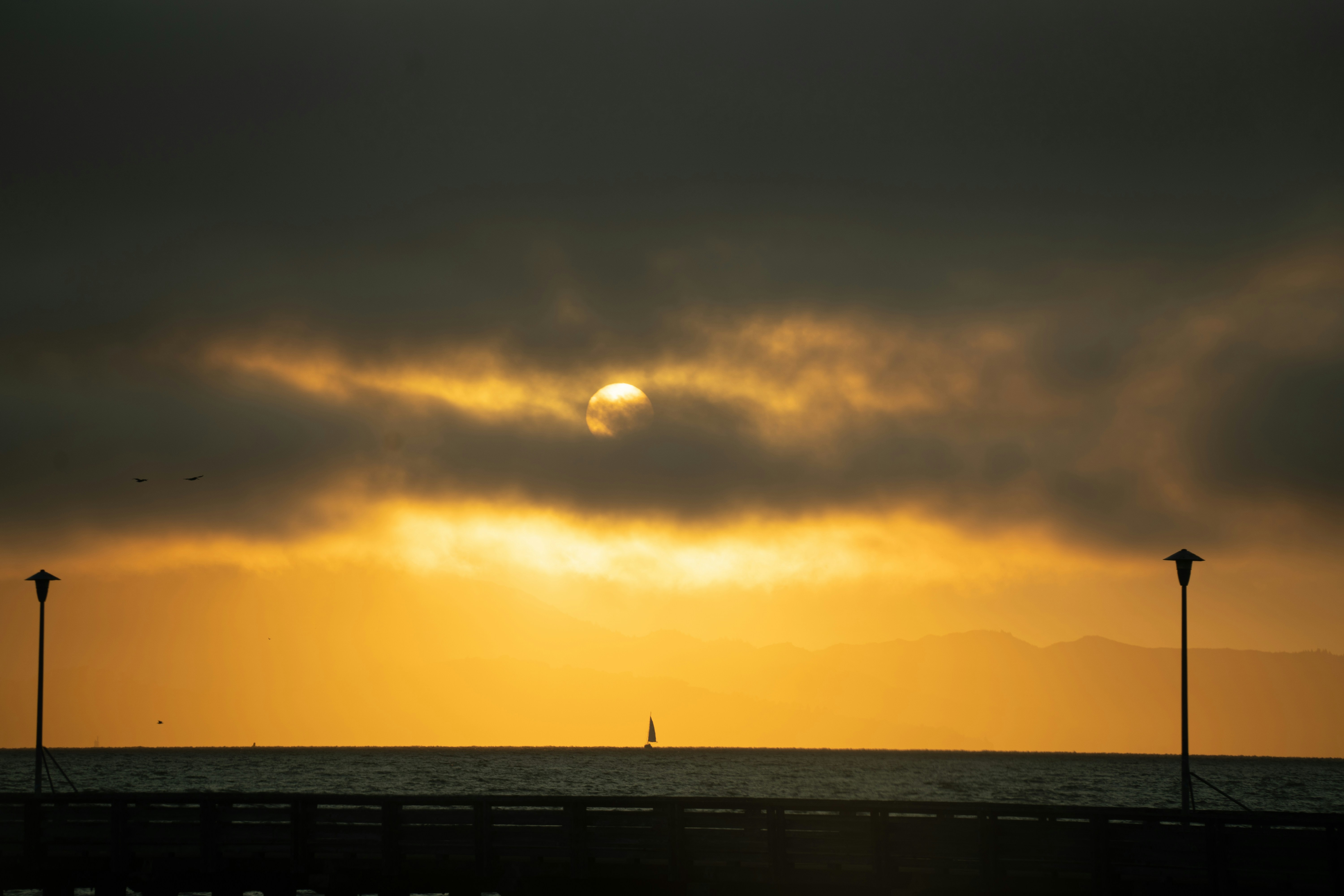 Silhouette of people on beach during sunset photo – Free Berkeley Image ...
