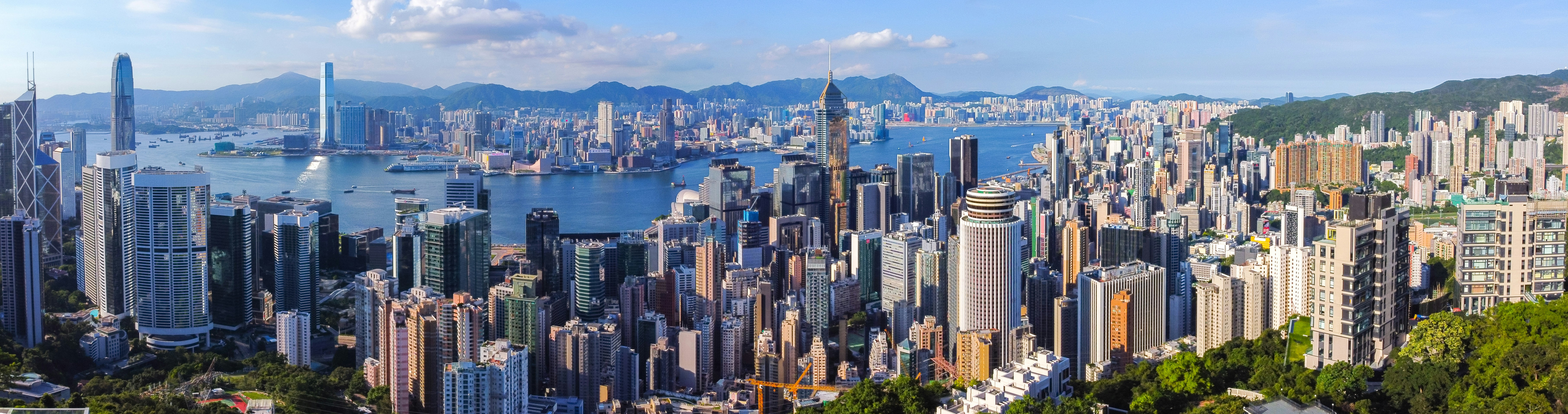 Urban Tapestry: Hong Kong's Skyline Symphony