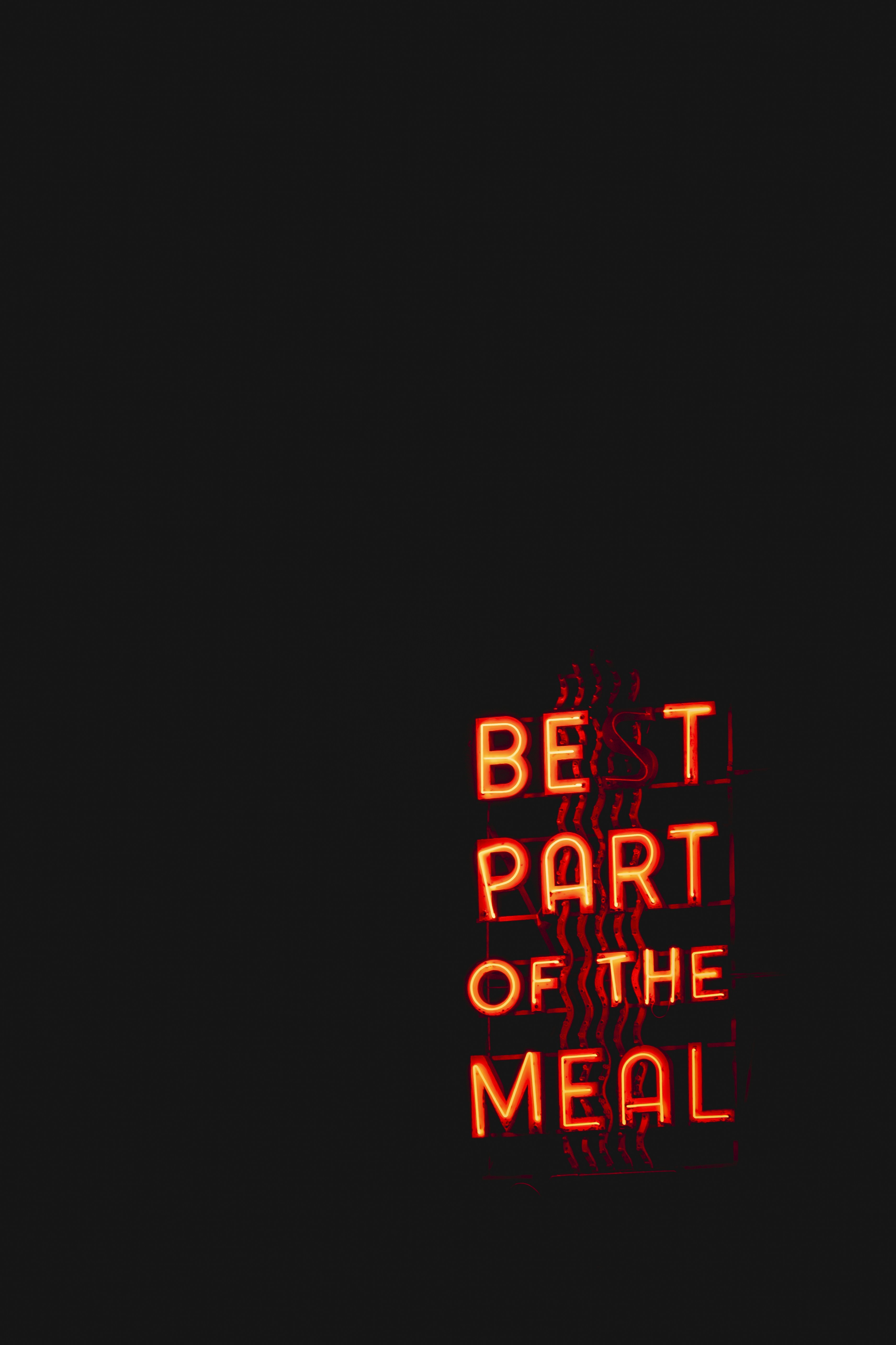 Midnight Neon: The Best Part of the Meal