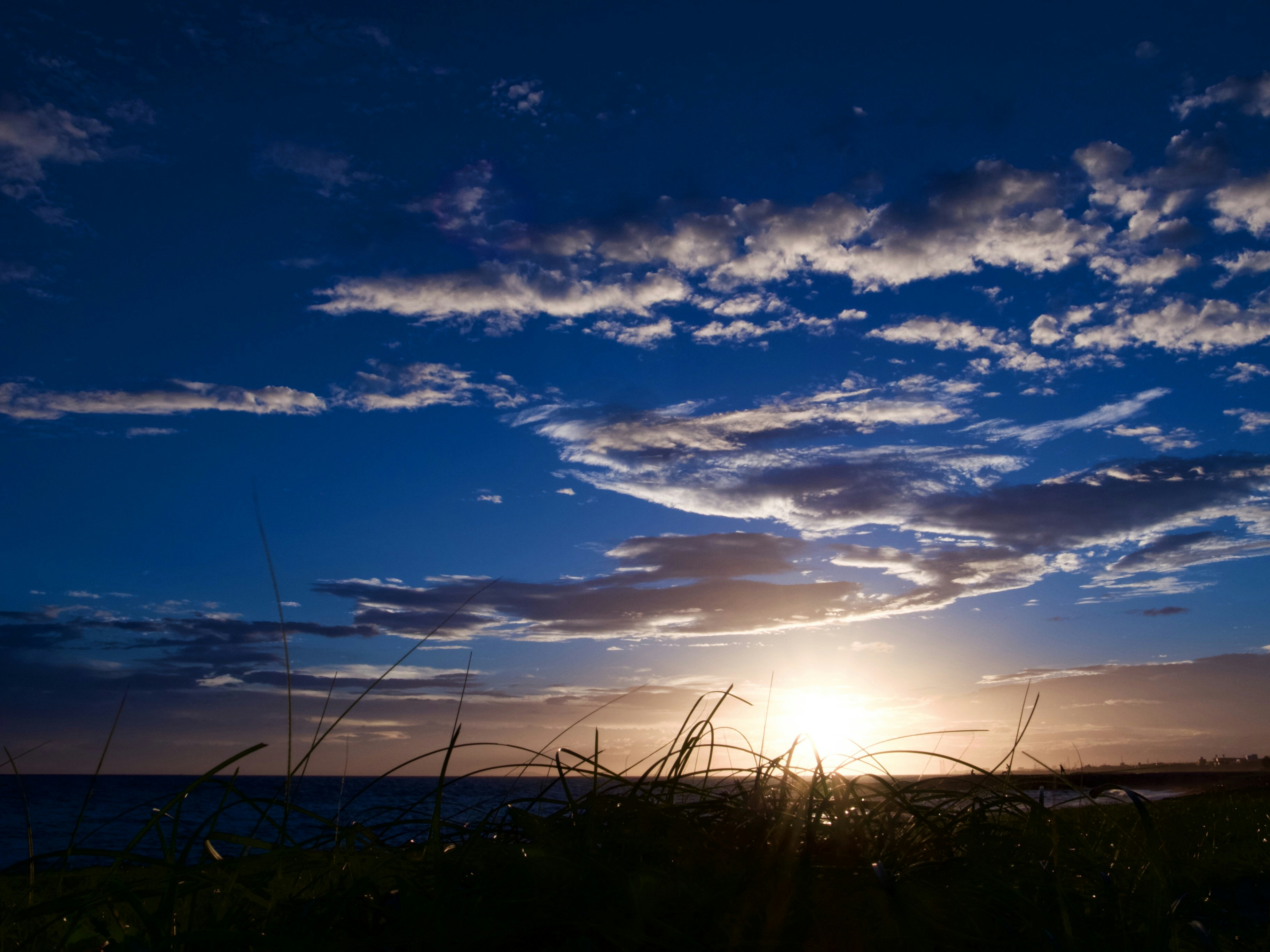 Sky With Sun Texture