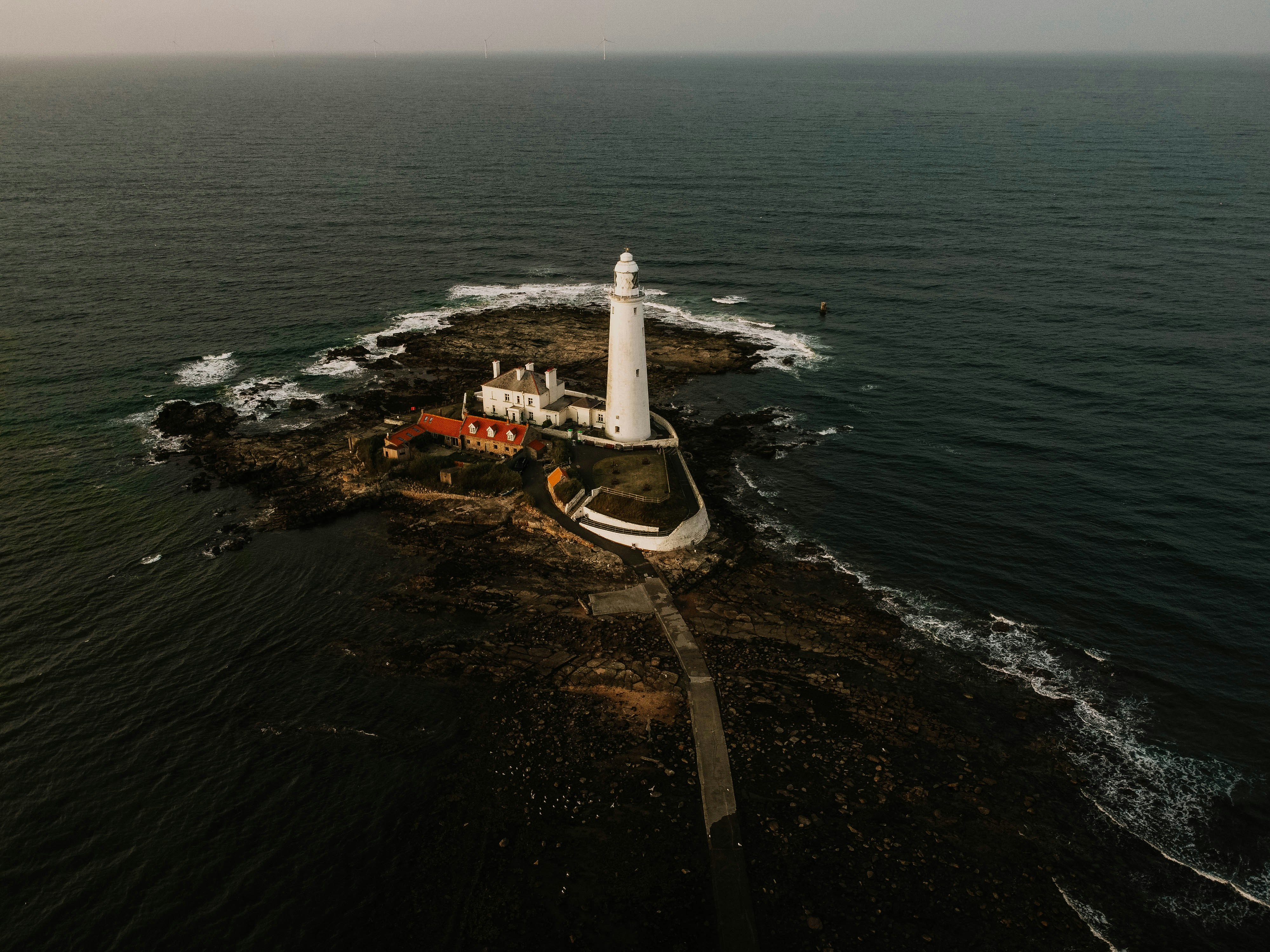 Islet Beacon: A Lone Lighthouse Guarding a Craggy Shoreline