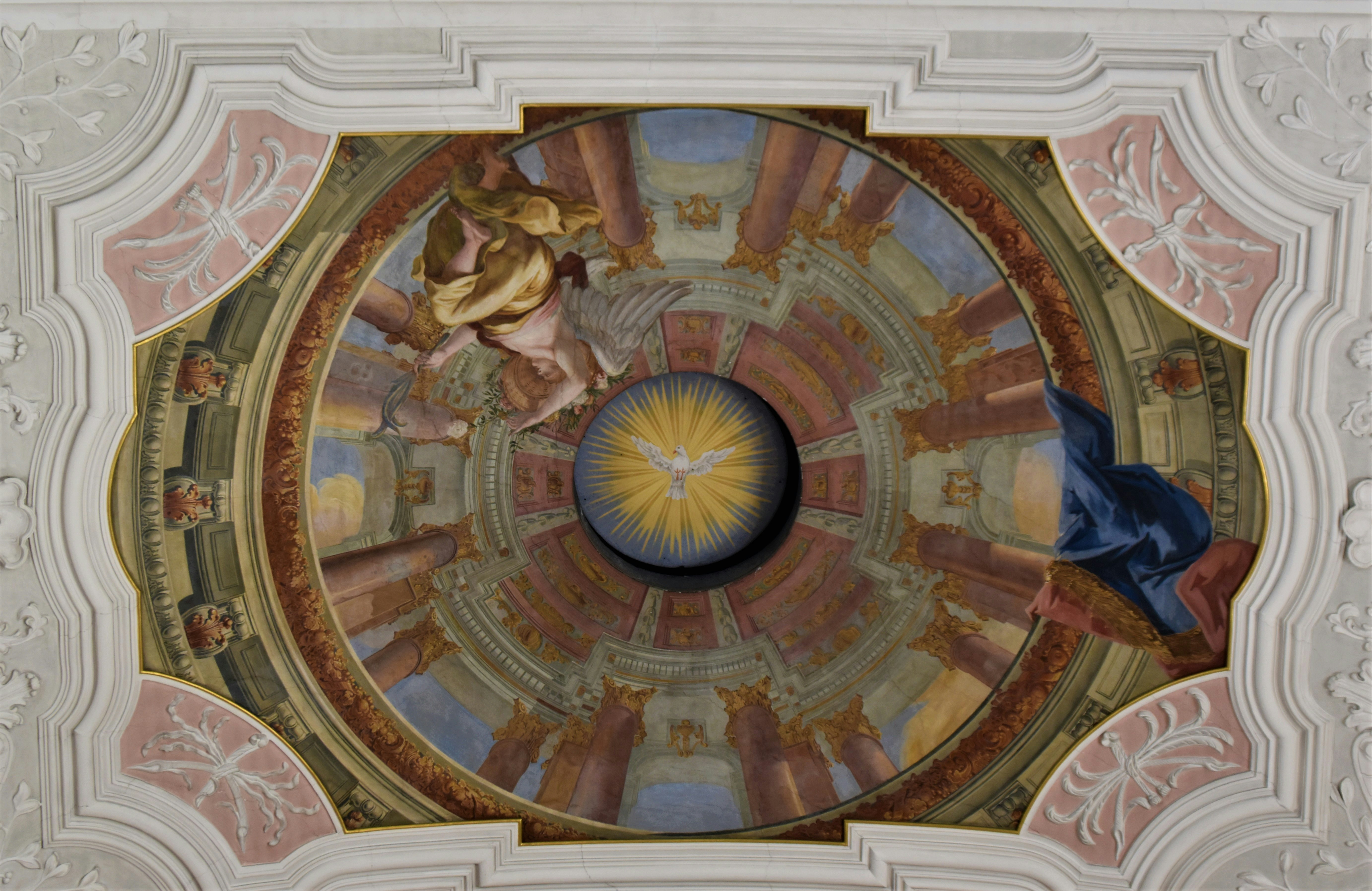 The Celestial Ring: Painted Dome of Light, Angels, and Architecture