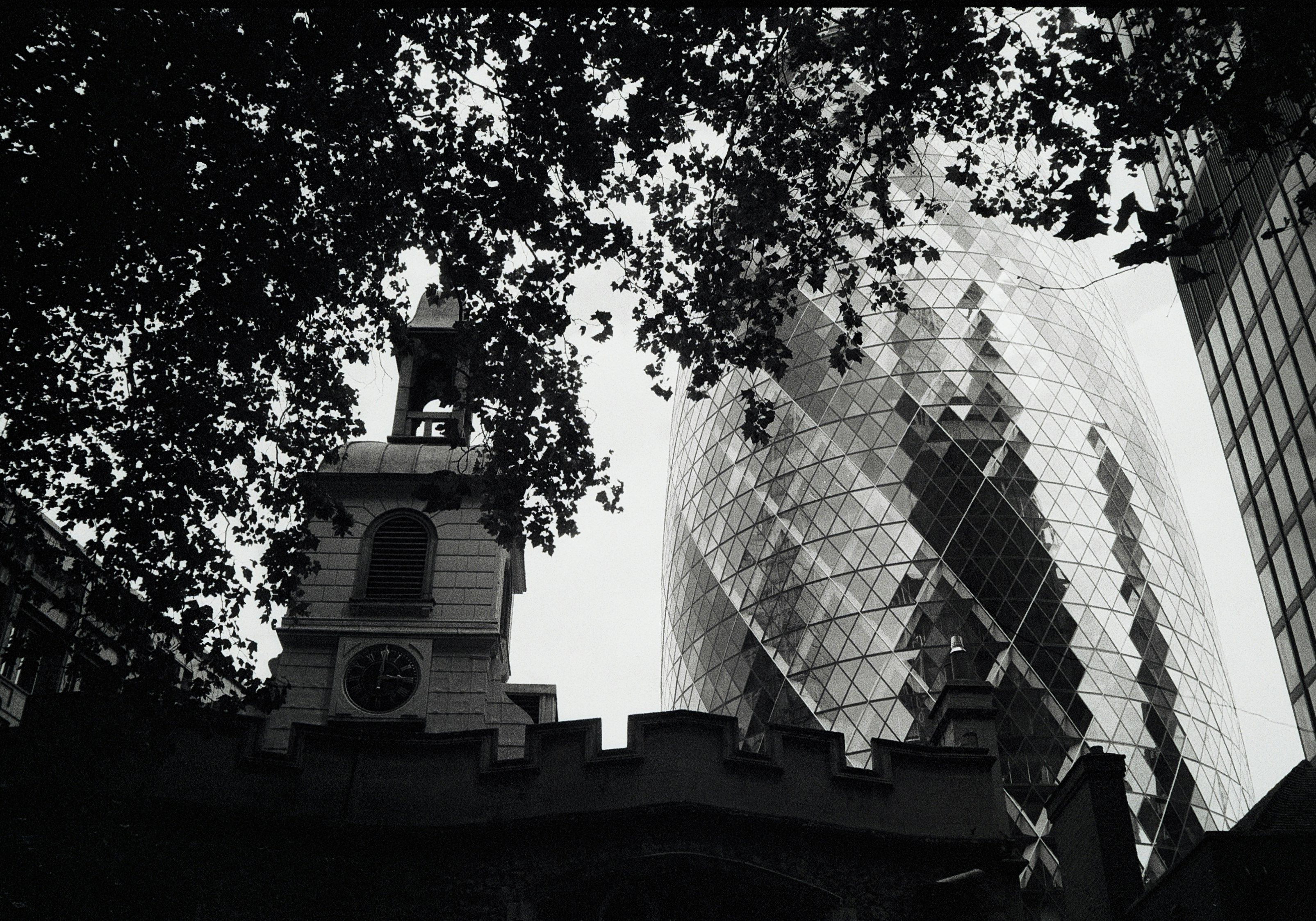 Contrasting Eras: The Harmony of Old and New Architecture