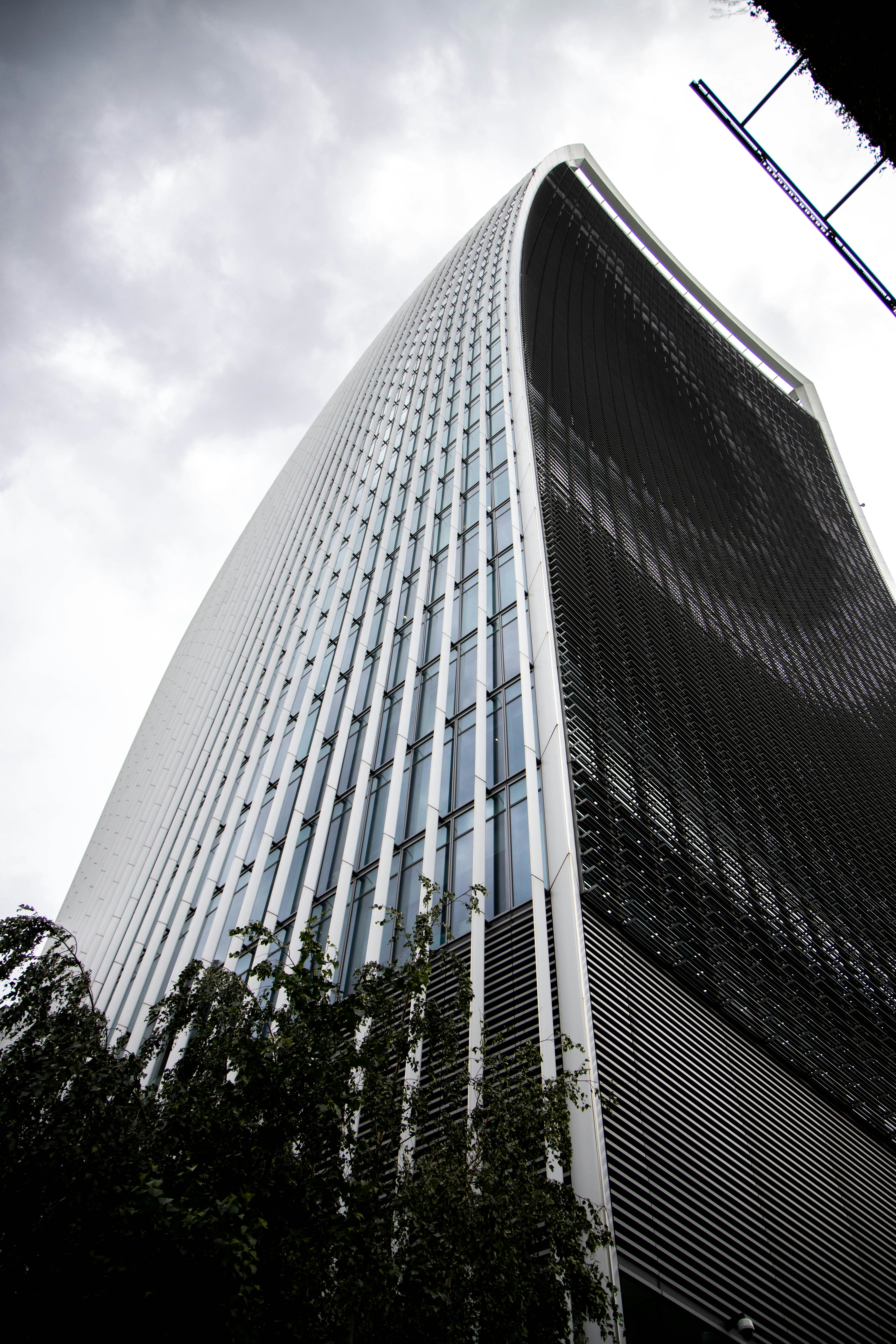 black and white glass building photo – Free London Image on Unsplash