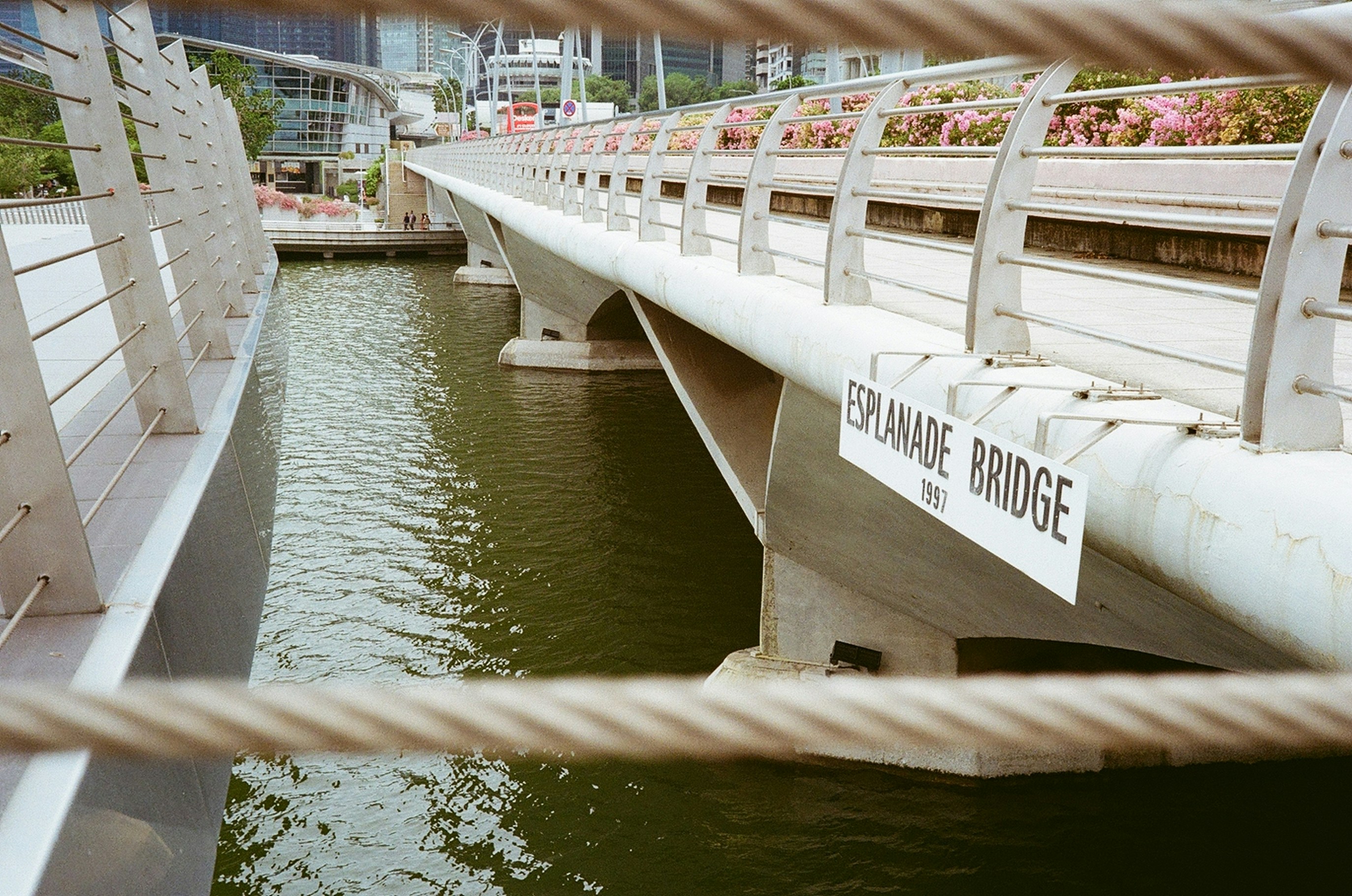 White and blue bridge over river during daytime photo – Free Railing ...