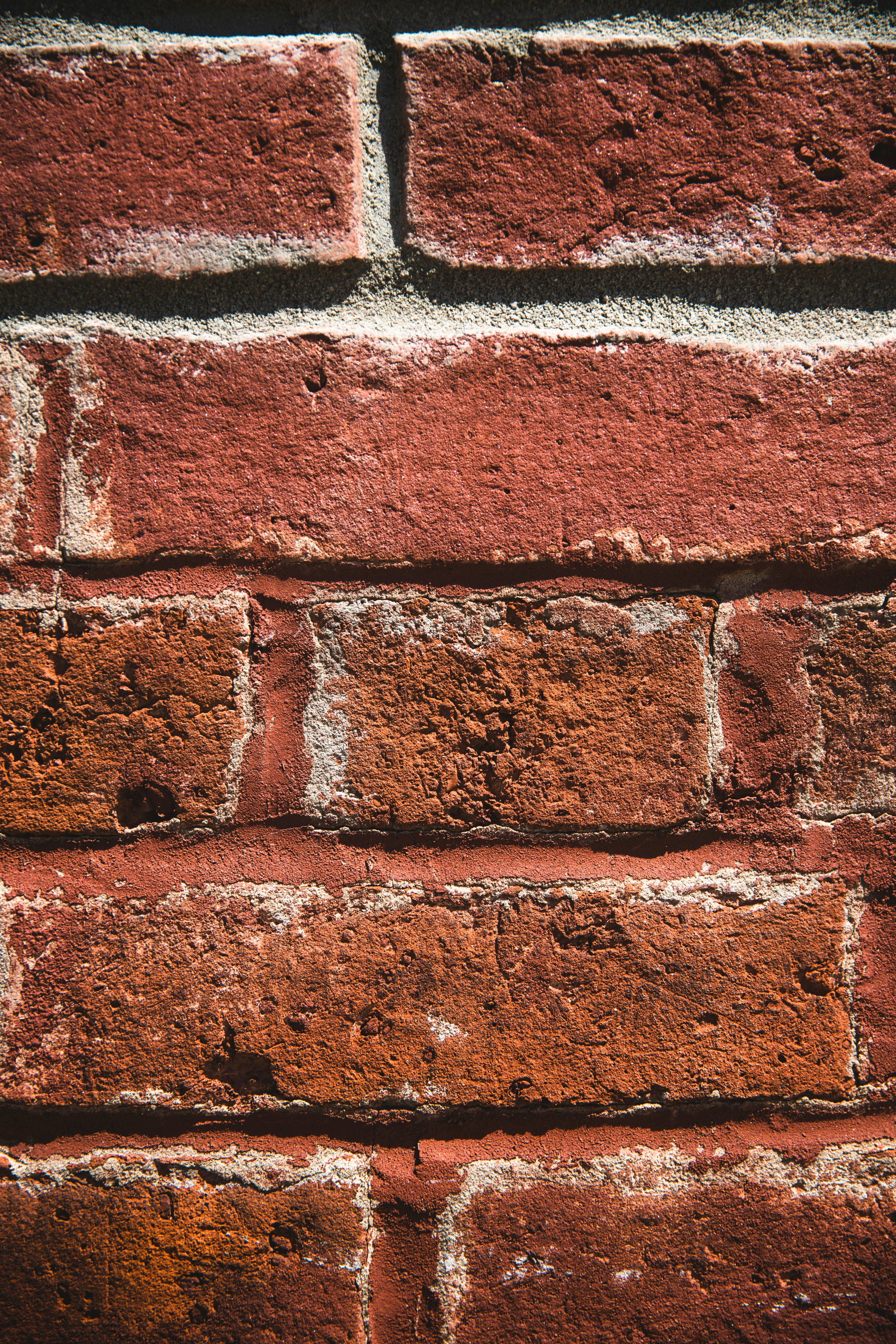 brown and white brick wall