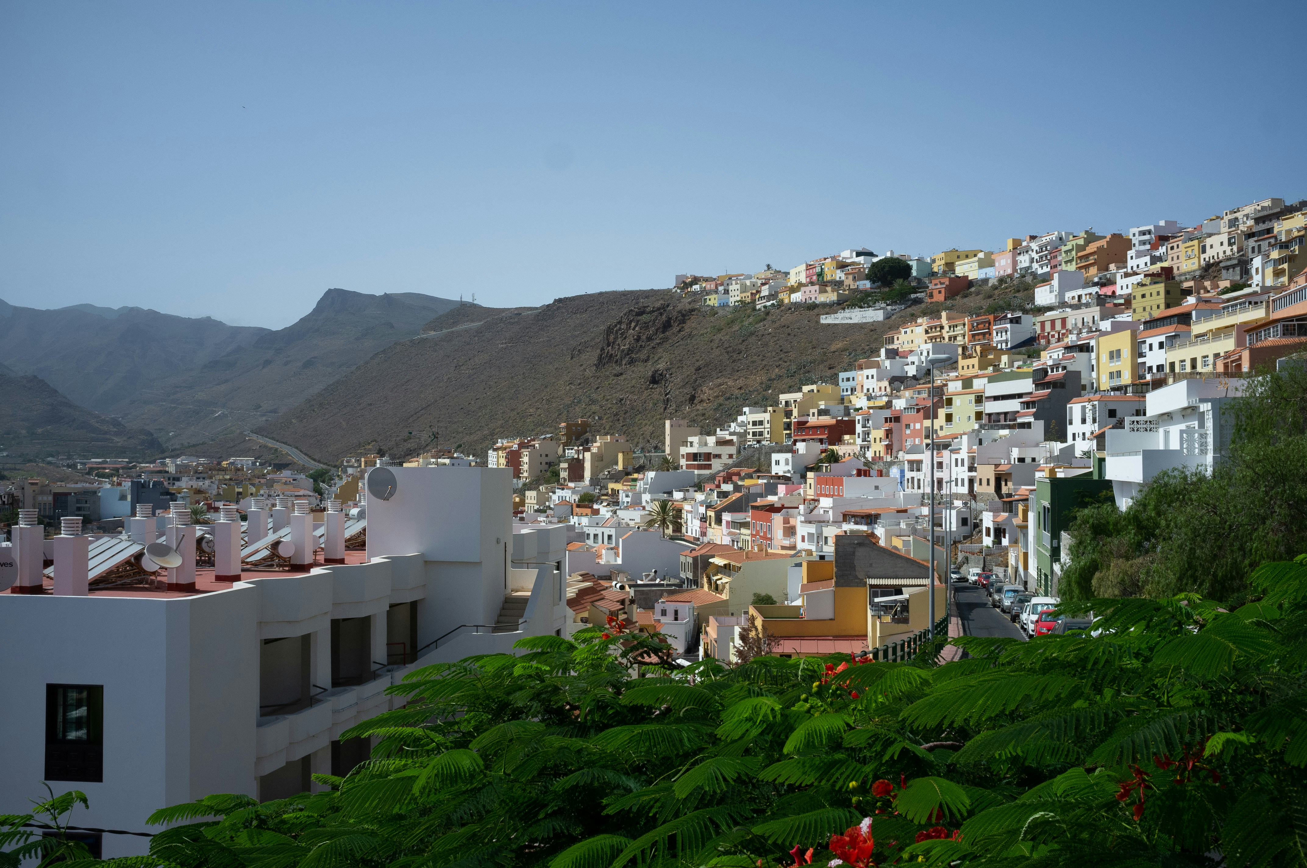 La Gomera is one of Spain's Canary Islands | city buildings on mountain during daytime