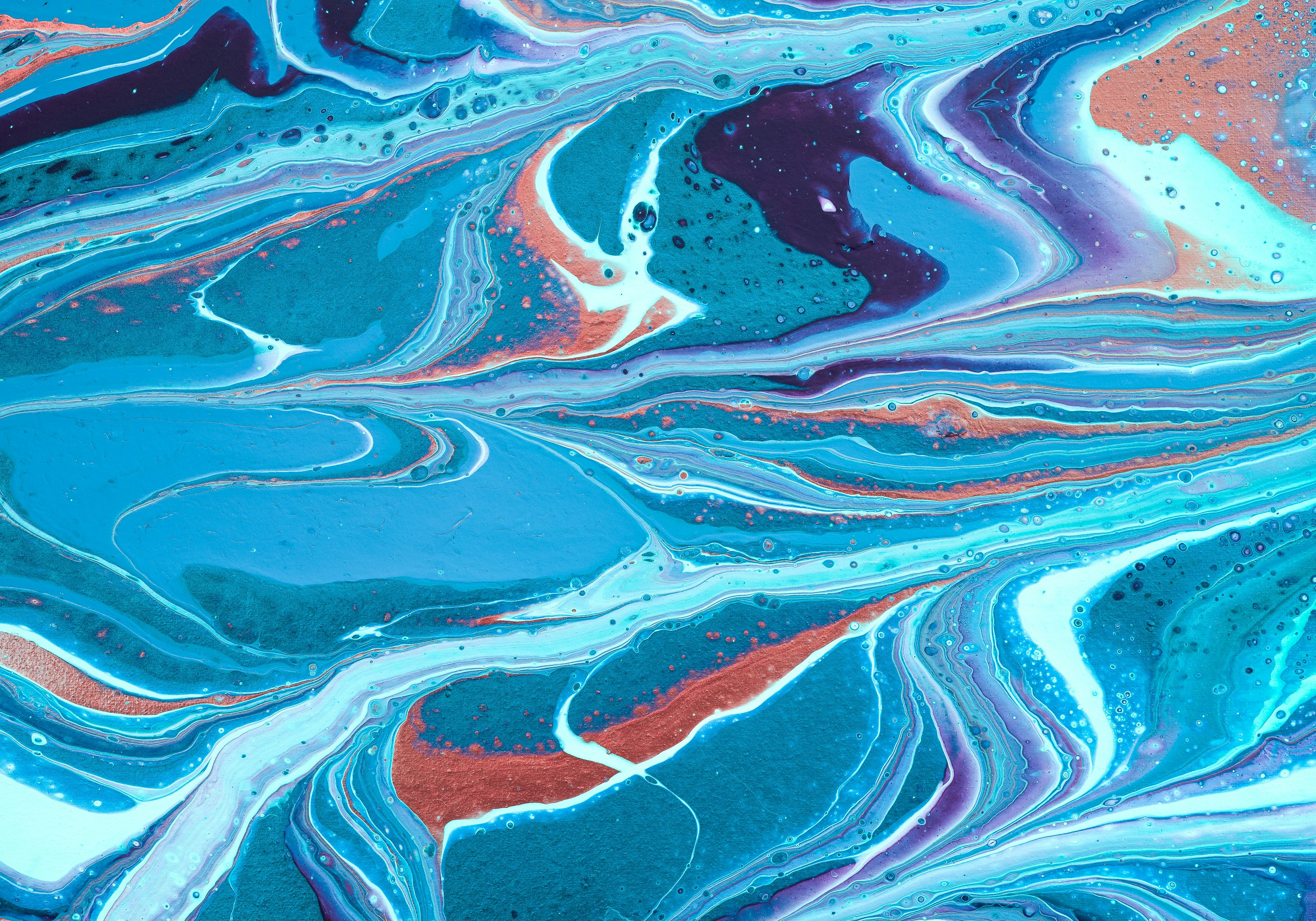 Abstract wallpaper background shot from an acrylic pour painting originally created by my mom. Get the ultra-high-resolution version and more at: https://crmrkt.com/gXb6ND