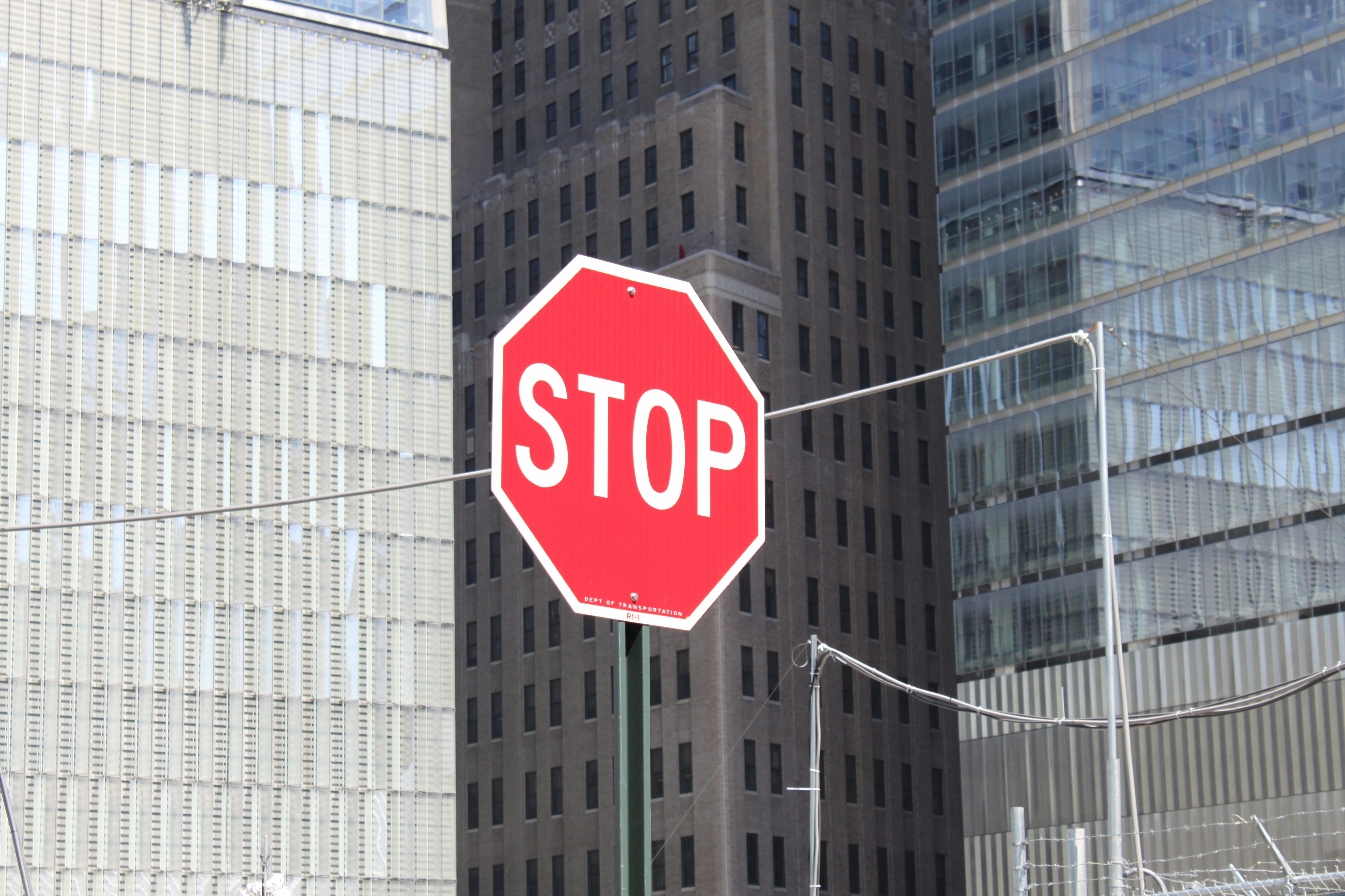 Red and white stop sign photo – Free Ny Image on Unsplash