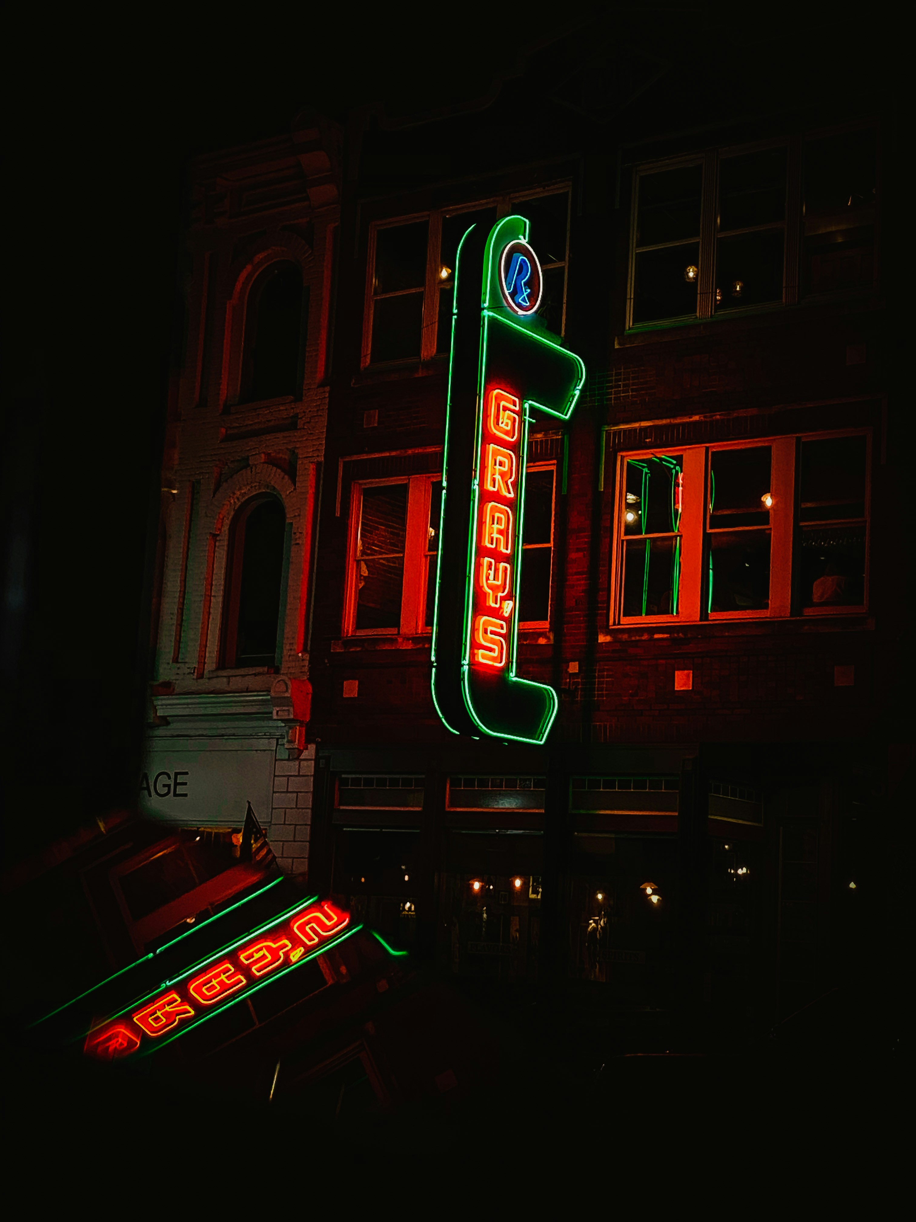 Red and blue led light signage photo – Free Light Image on Unsplash