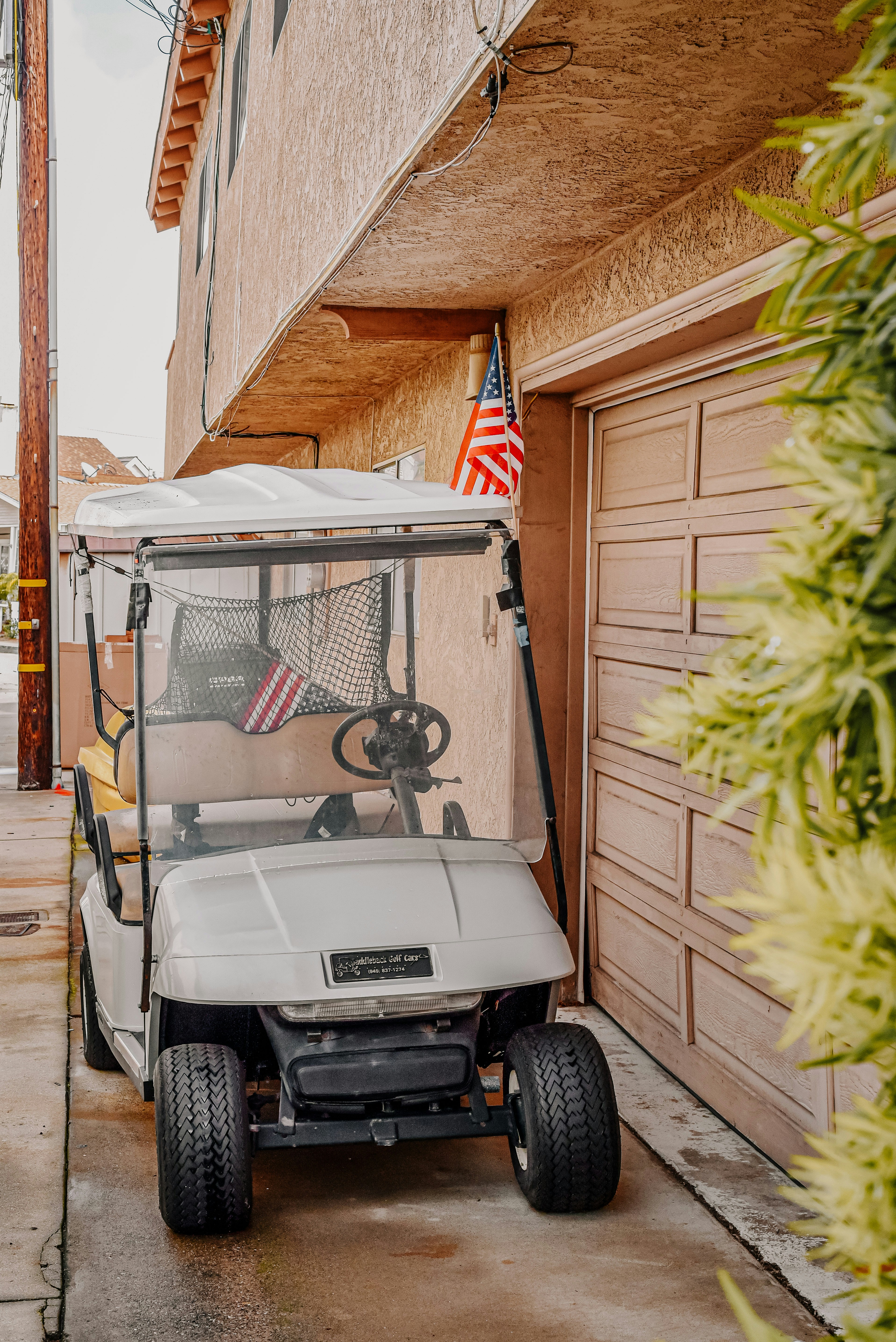 Private golf cart 