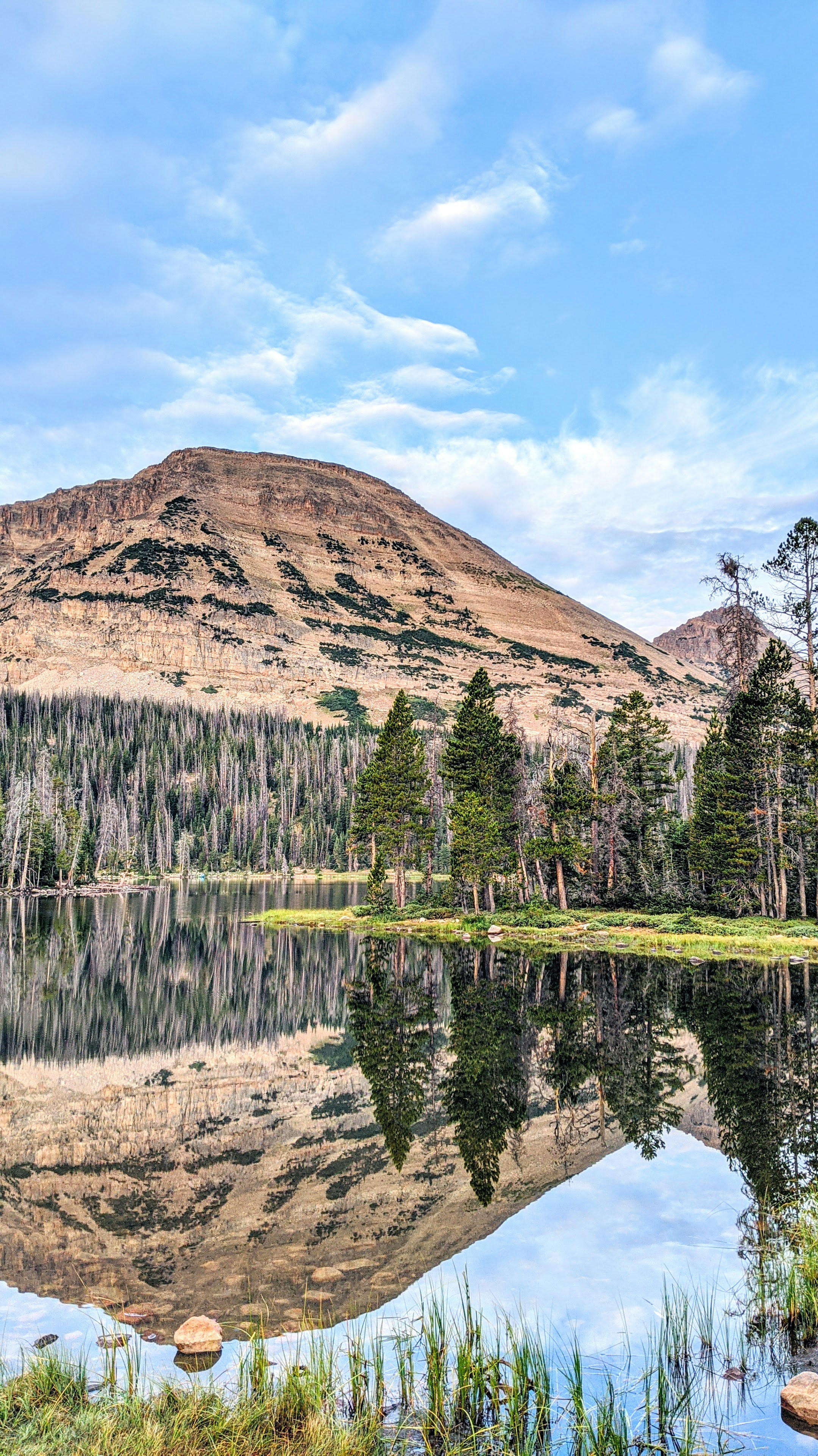 Mirror Peak: Clarity Across Water and Sky