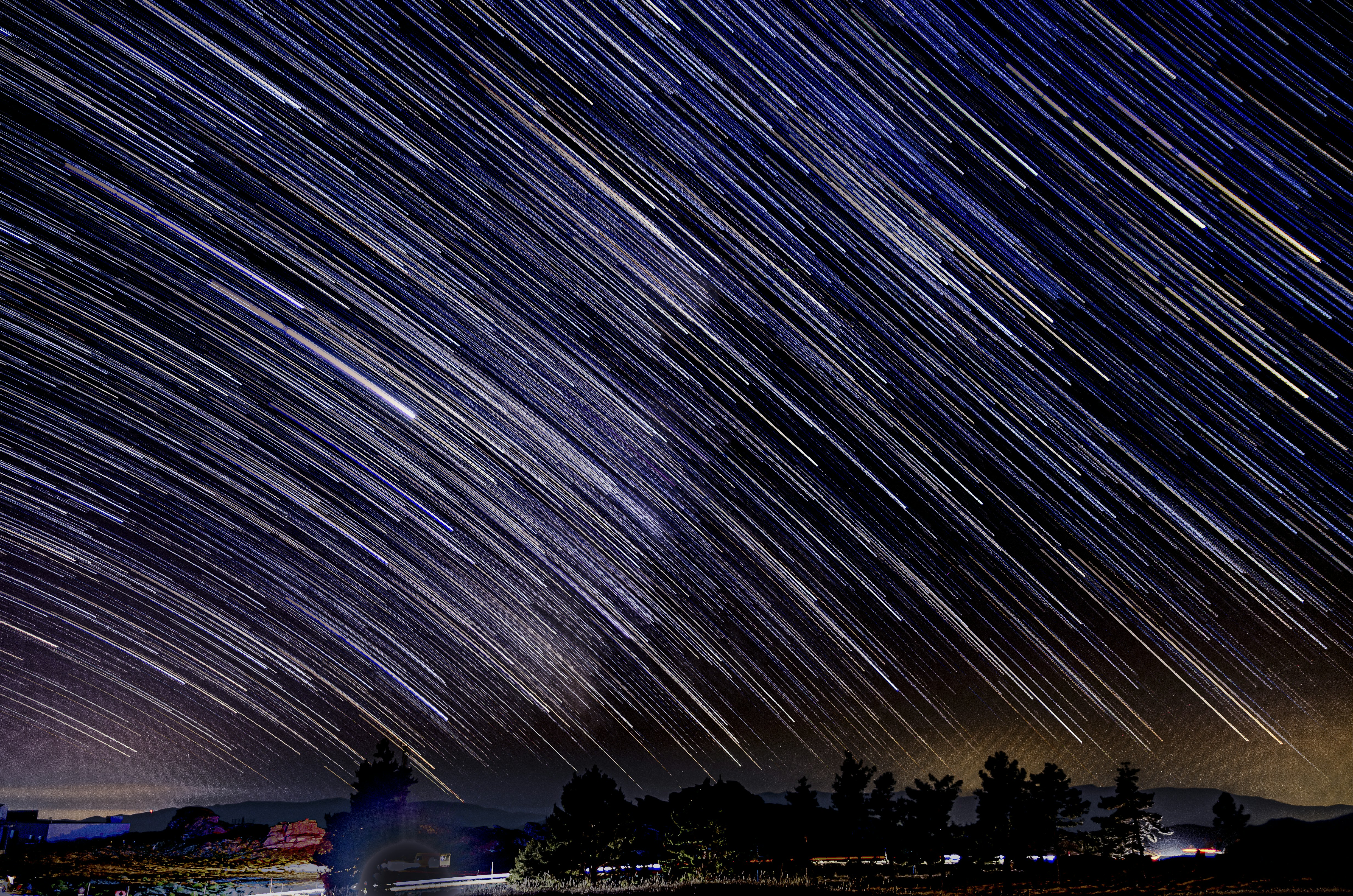 Time lapse photography of city lights during night time photo – Free ...