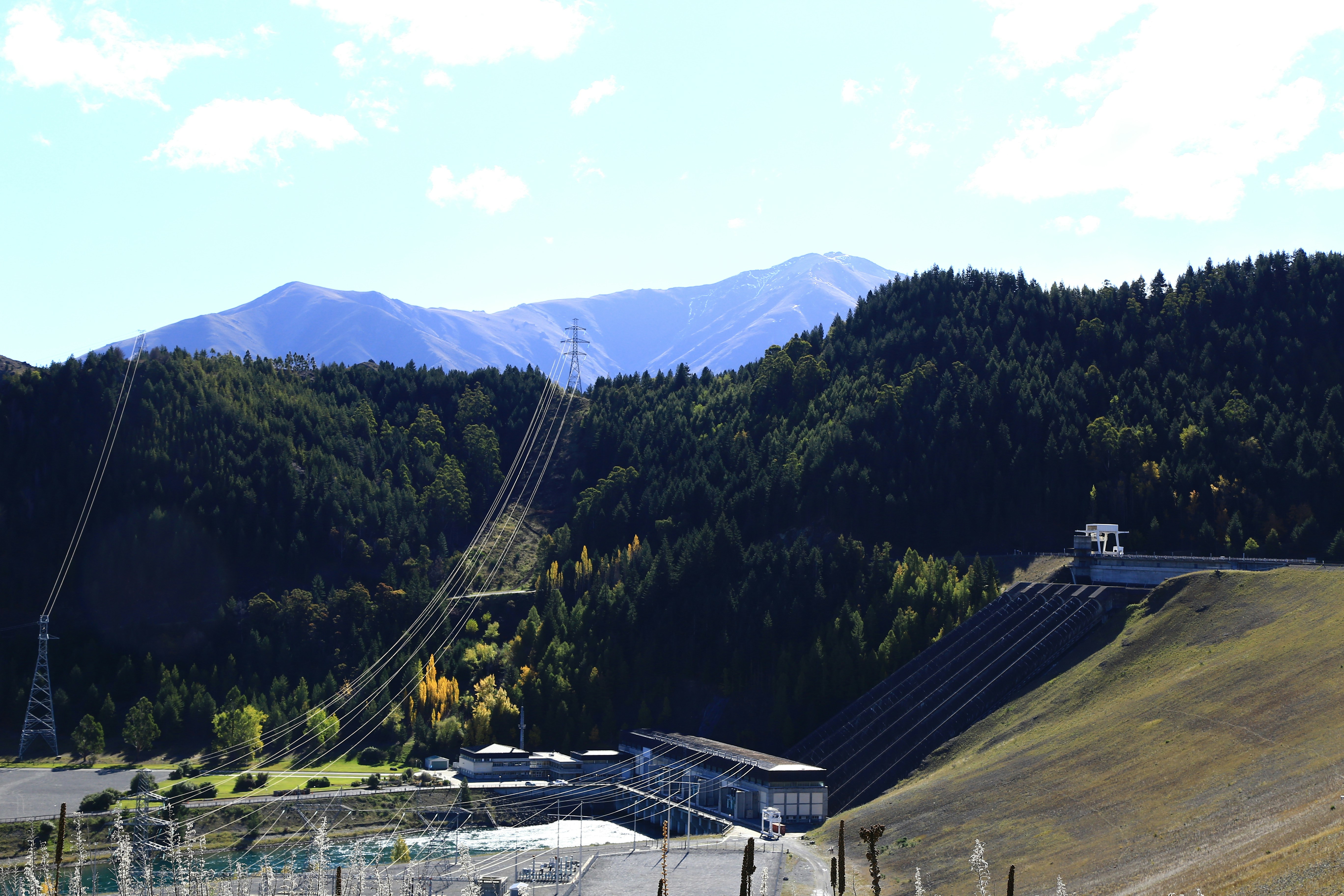 Green trees on mountain during daytime photo – Free Hydro power scheme ...