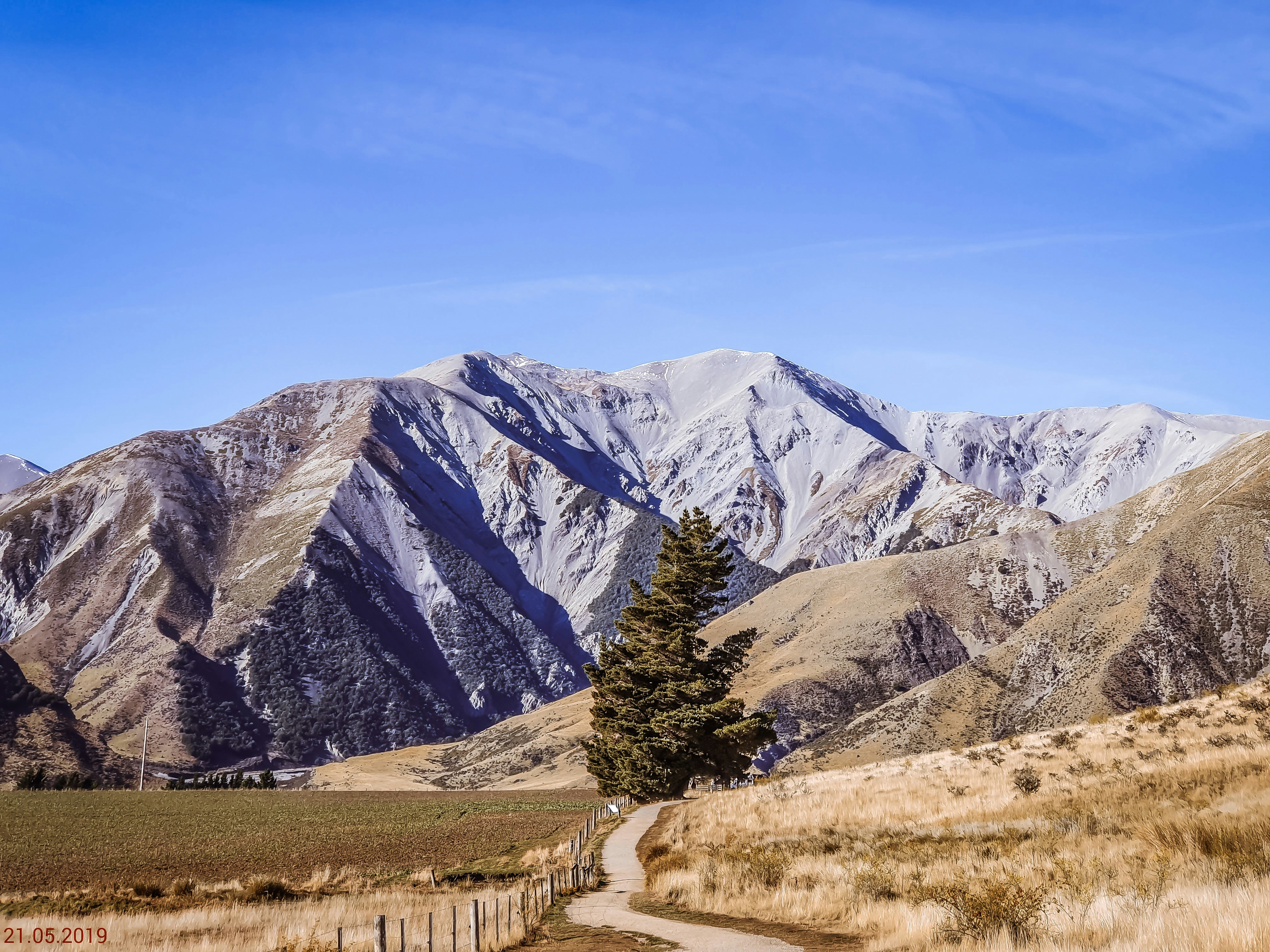 Majestic Peaks of the Southern Island