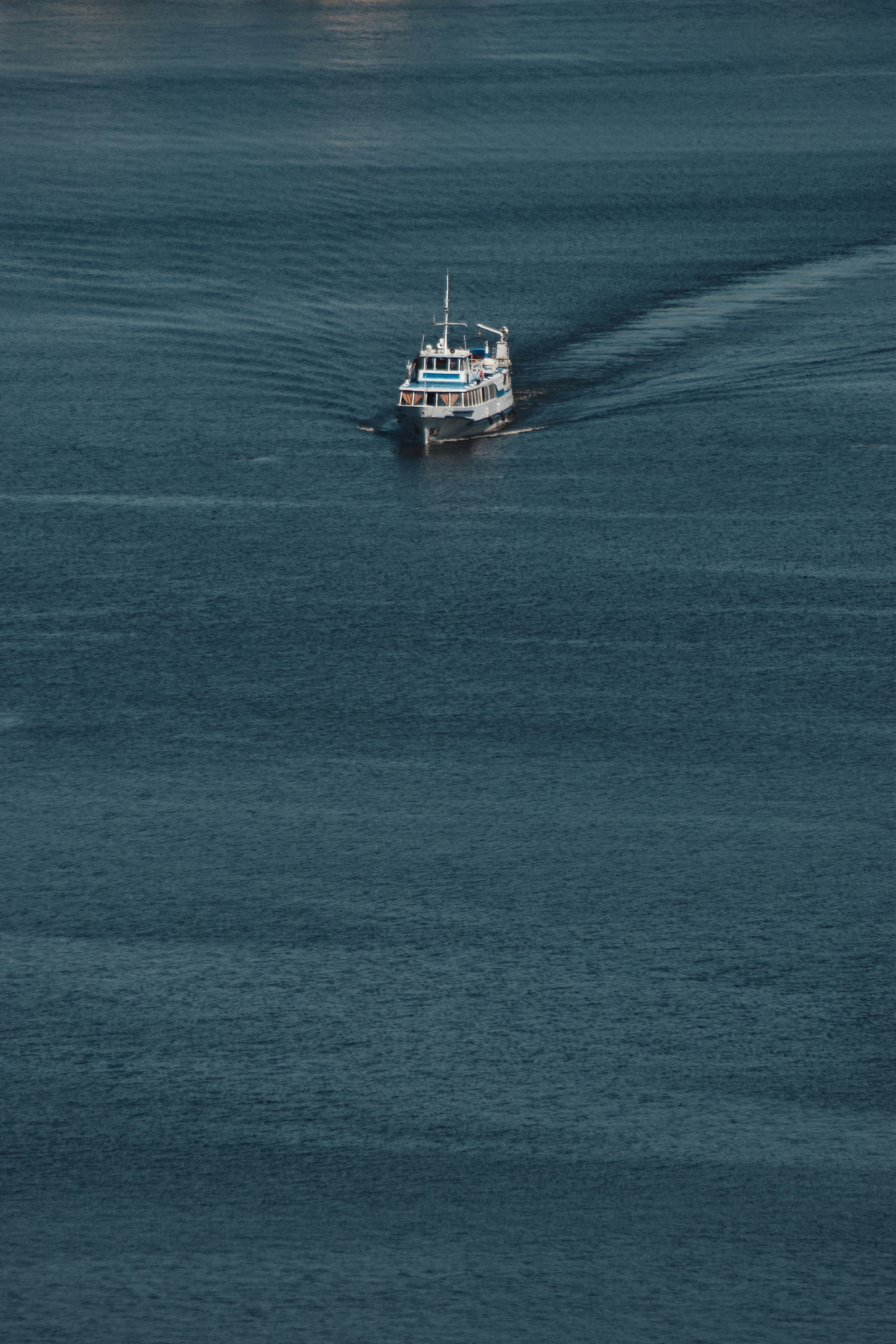 White and blue boat on body of water during daytime photo – Free Grey ...
