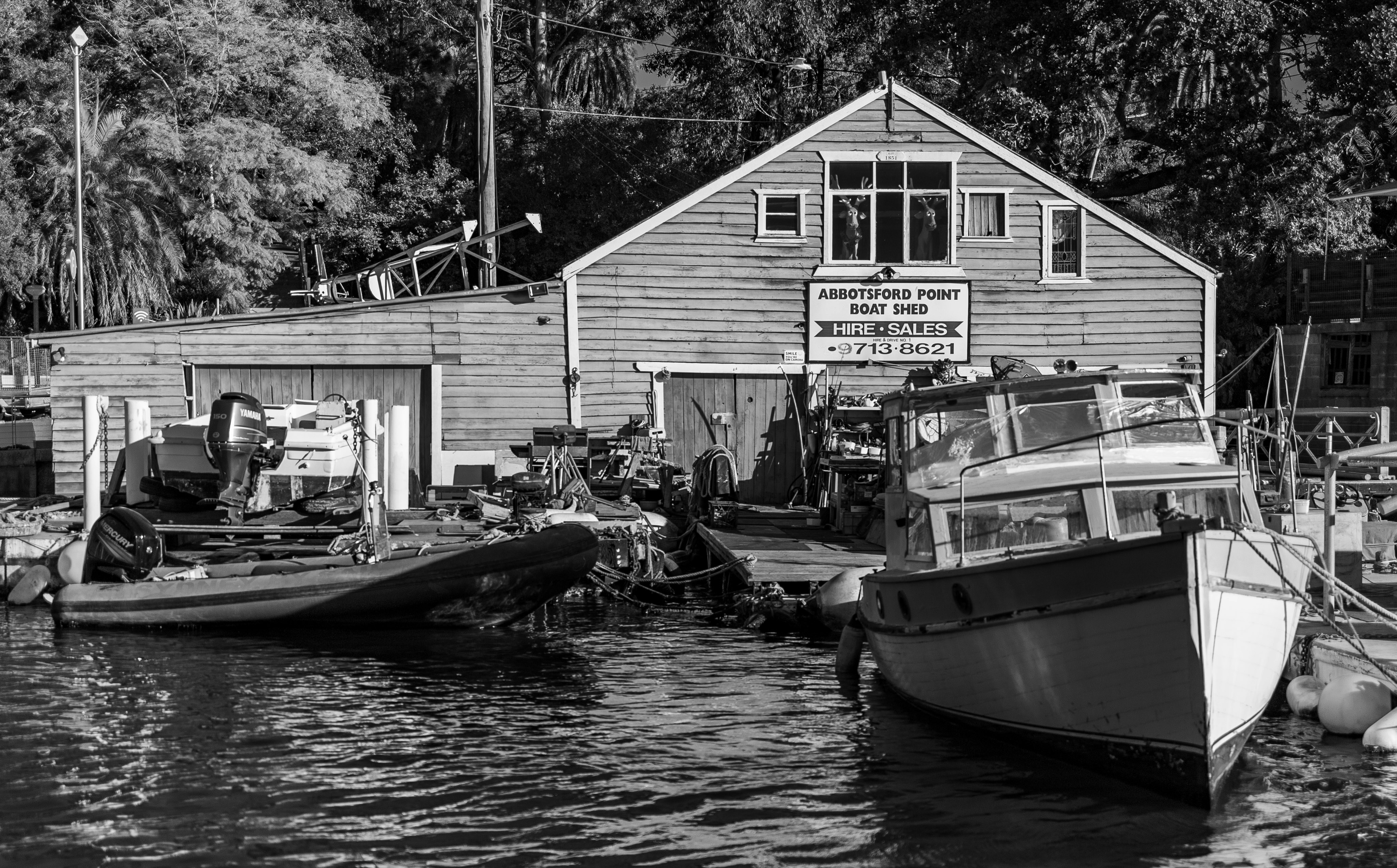 Nautical Nostalgia in Monochrome