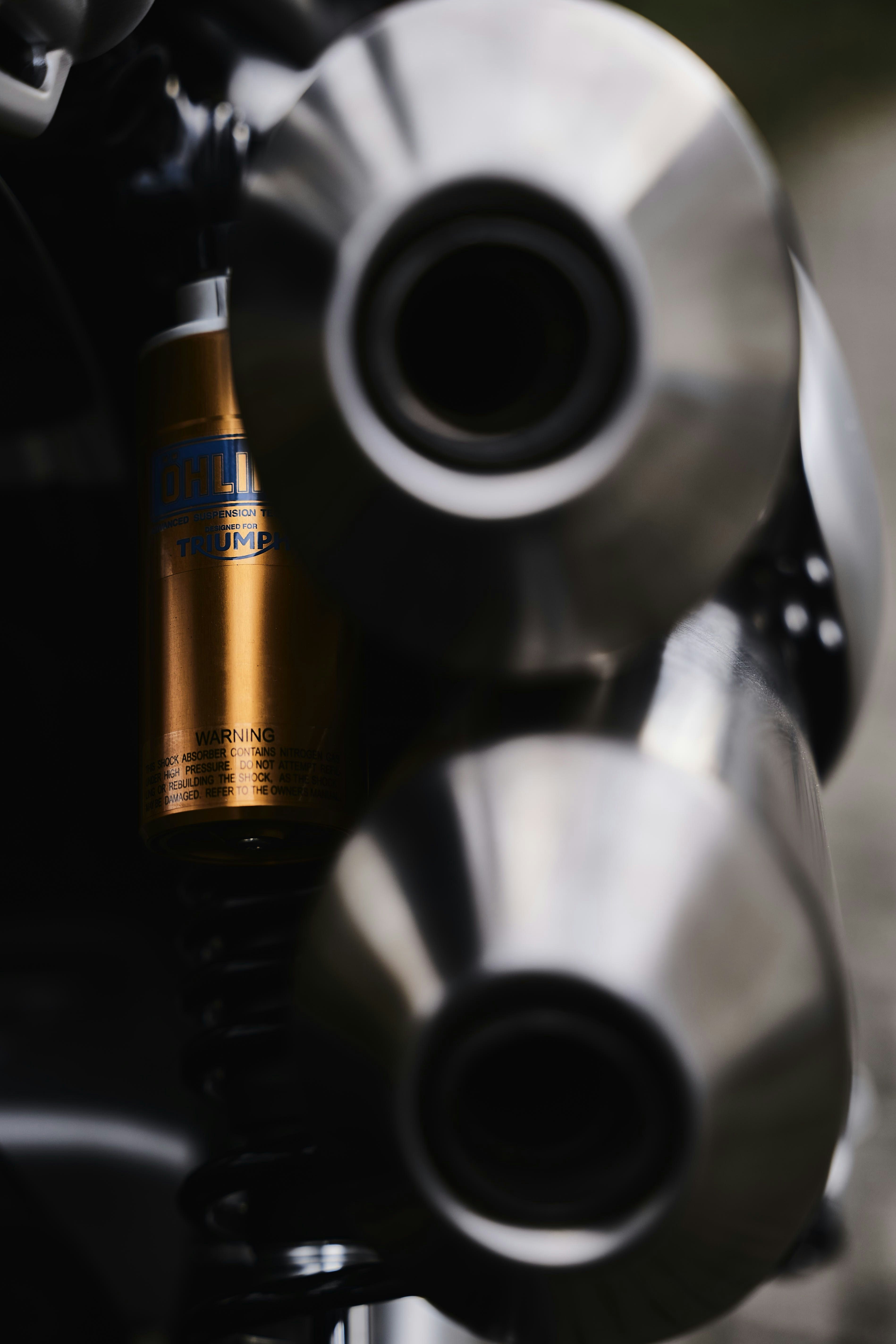 Black and gold tube type vape photo – Free Triumph motorcycle scrambler ...