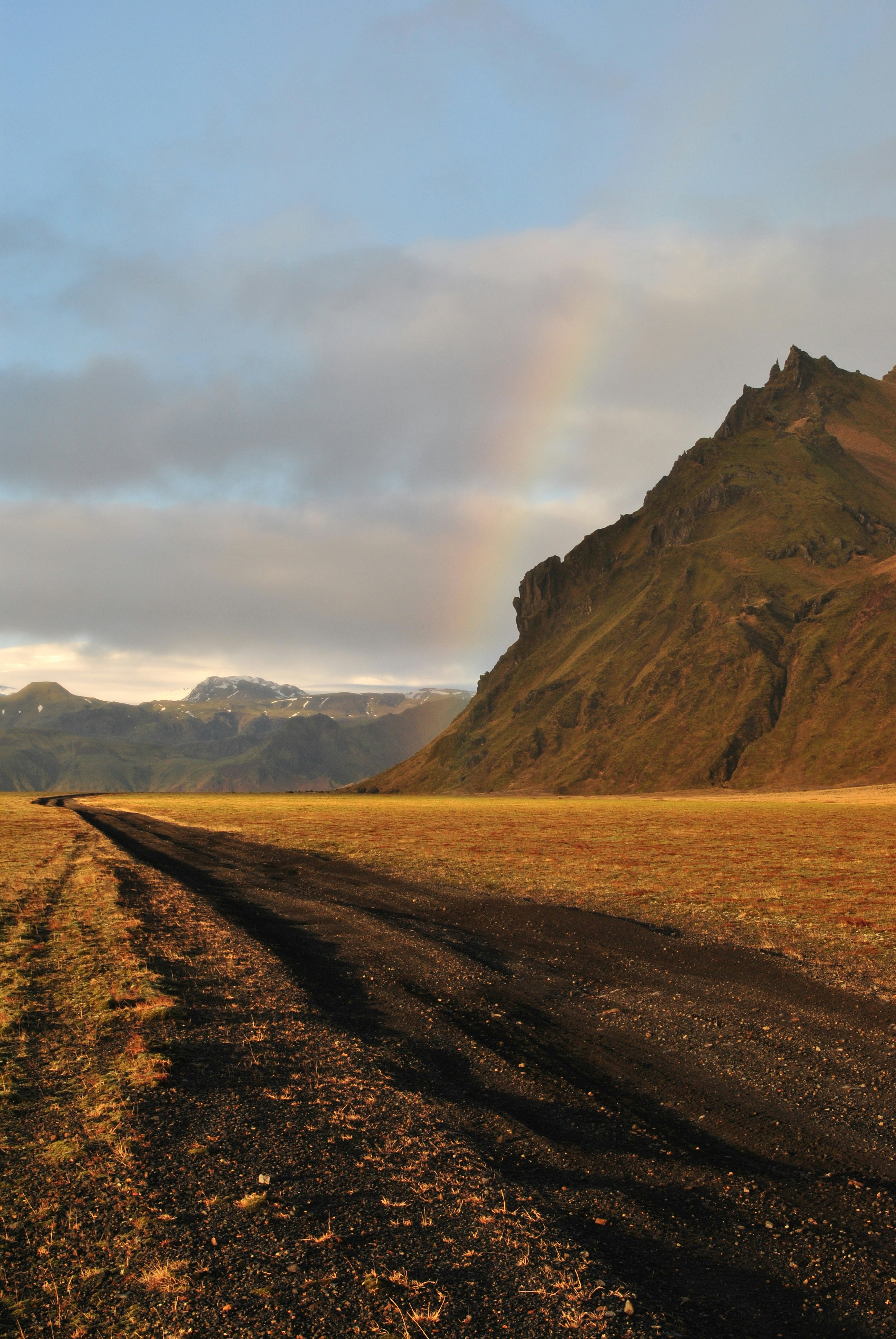 Rainbow Over a Rugged Ridge: A Road Toward Solitude