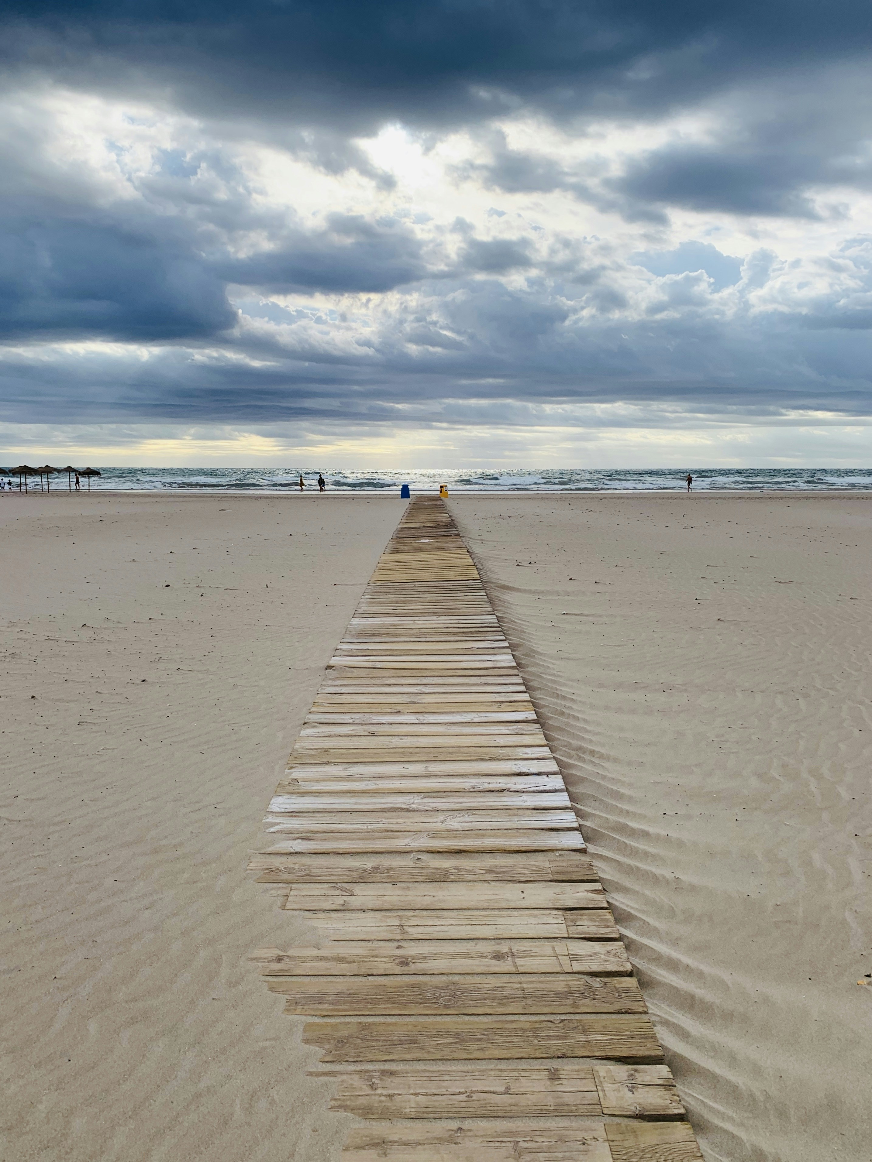 Brown wooden dock on beach during daytime photo – Free Grey Image on ...