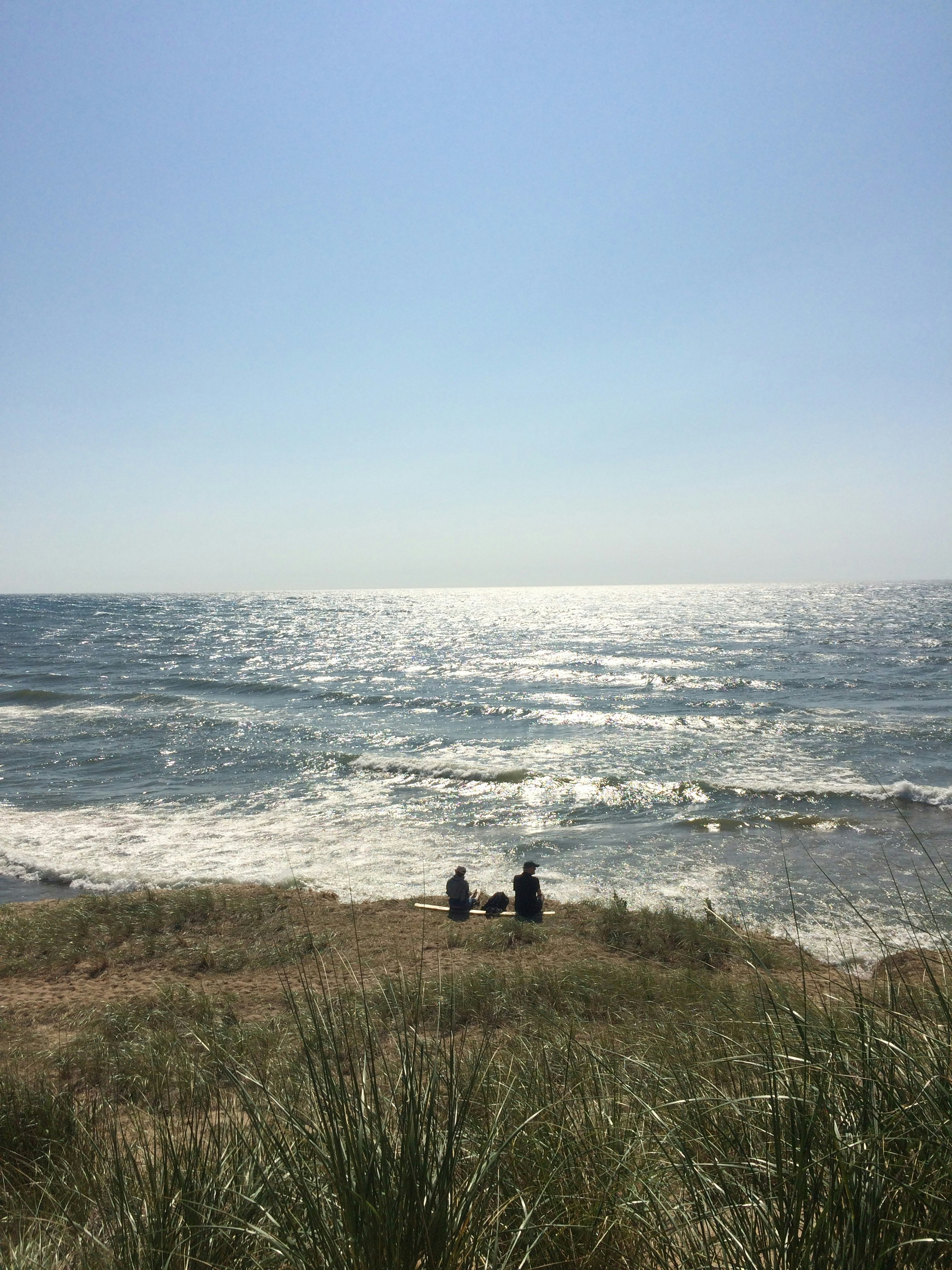 Person standing on green grass near sea during daytime photo – Free ...