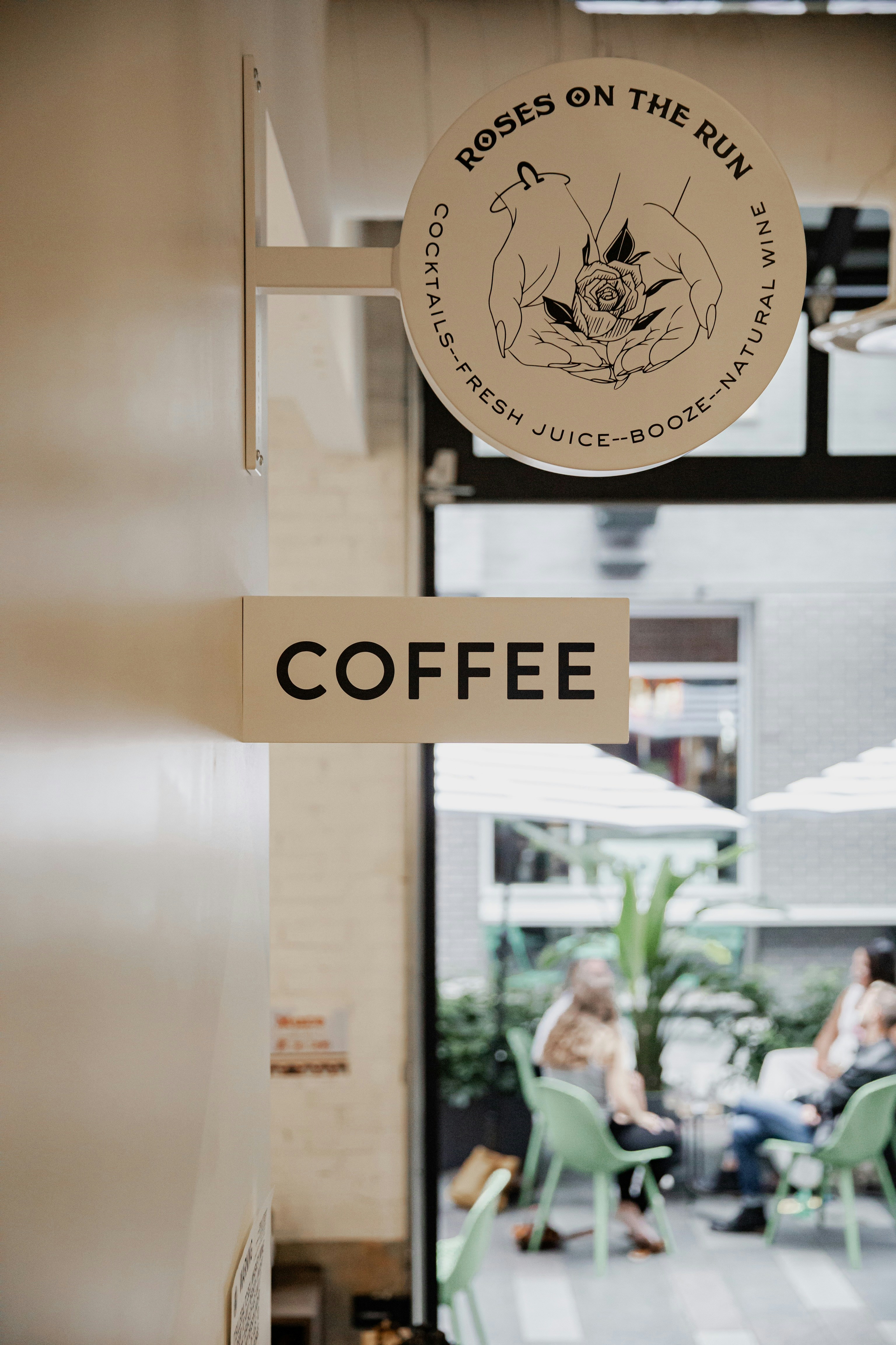 Brown wooden framed white and black wooden signage photo – Free Brown ...