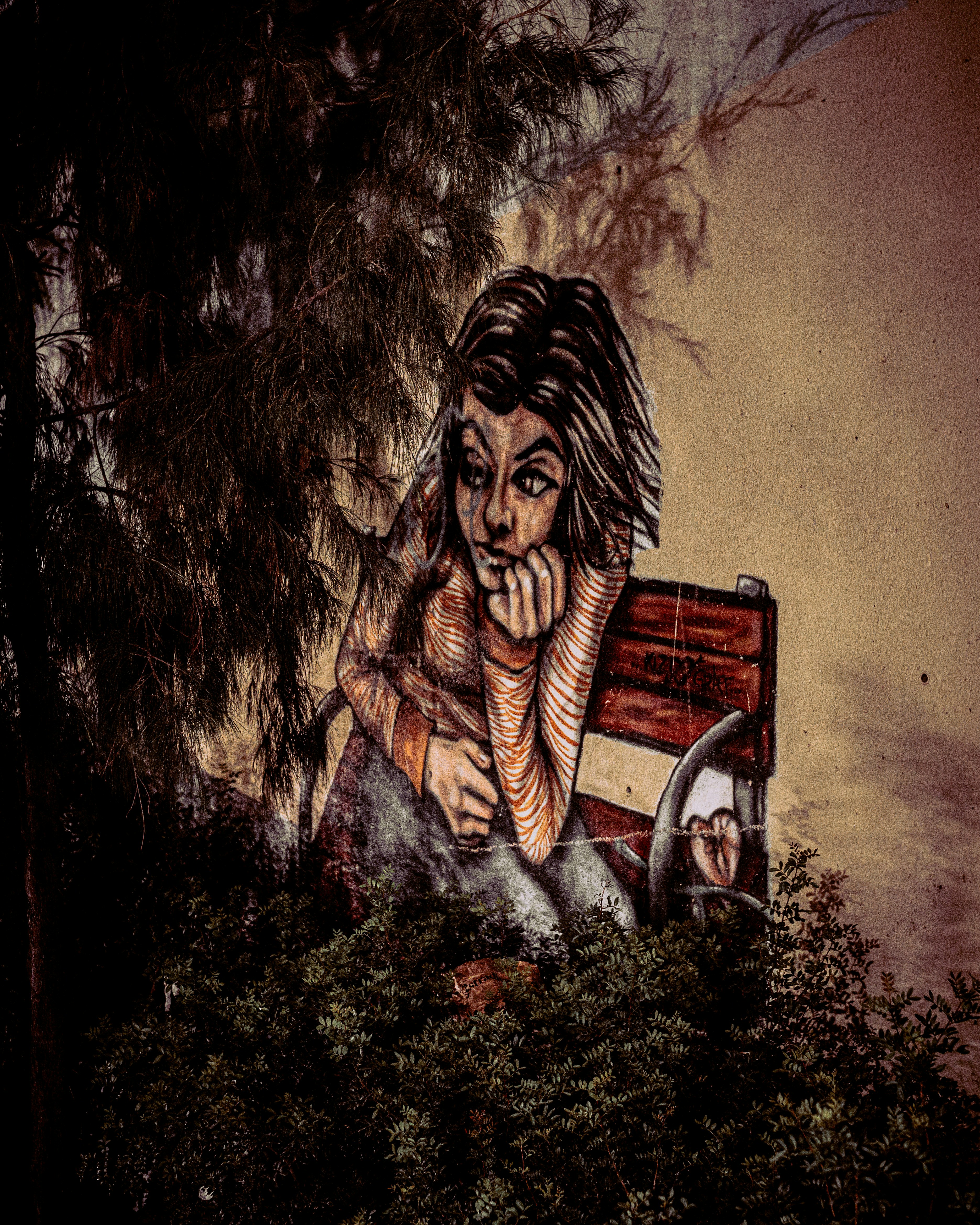 Whispered Thoughts on a Garden Wall