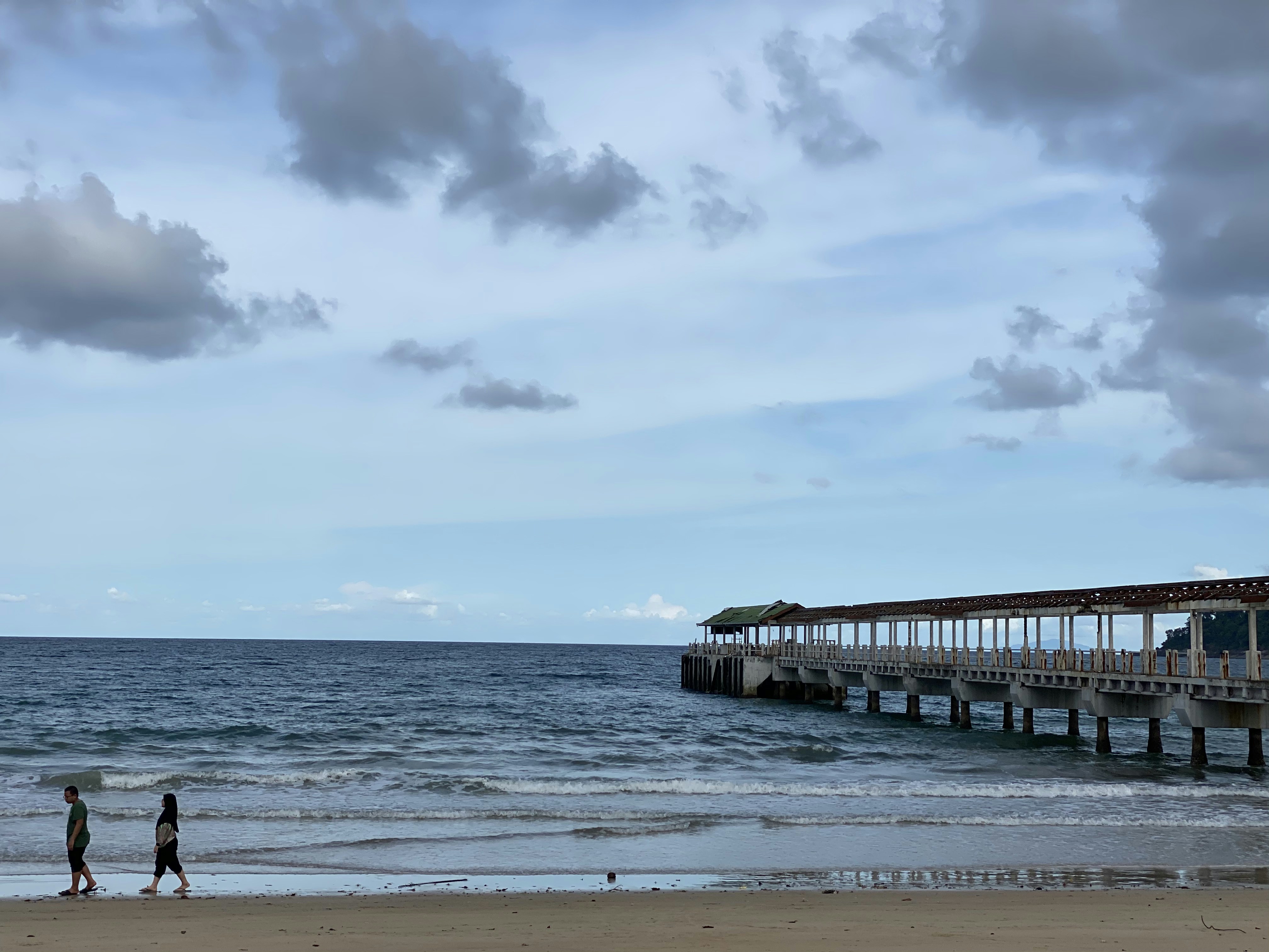 Serene Stroll Along Tioman's Shoreline