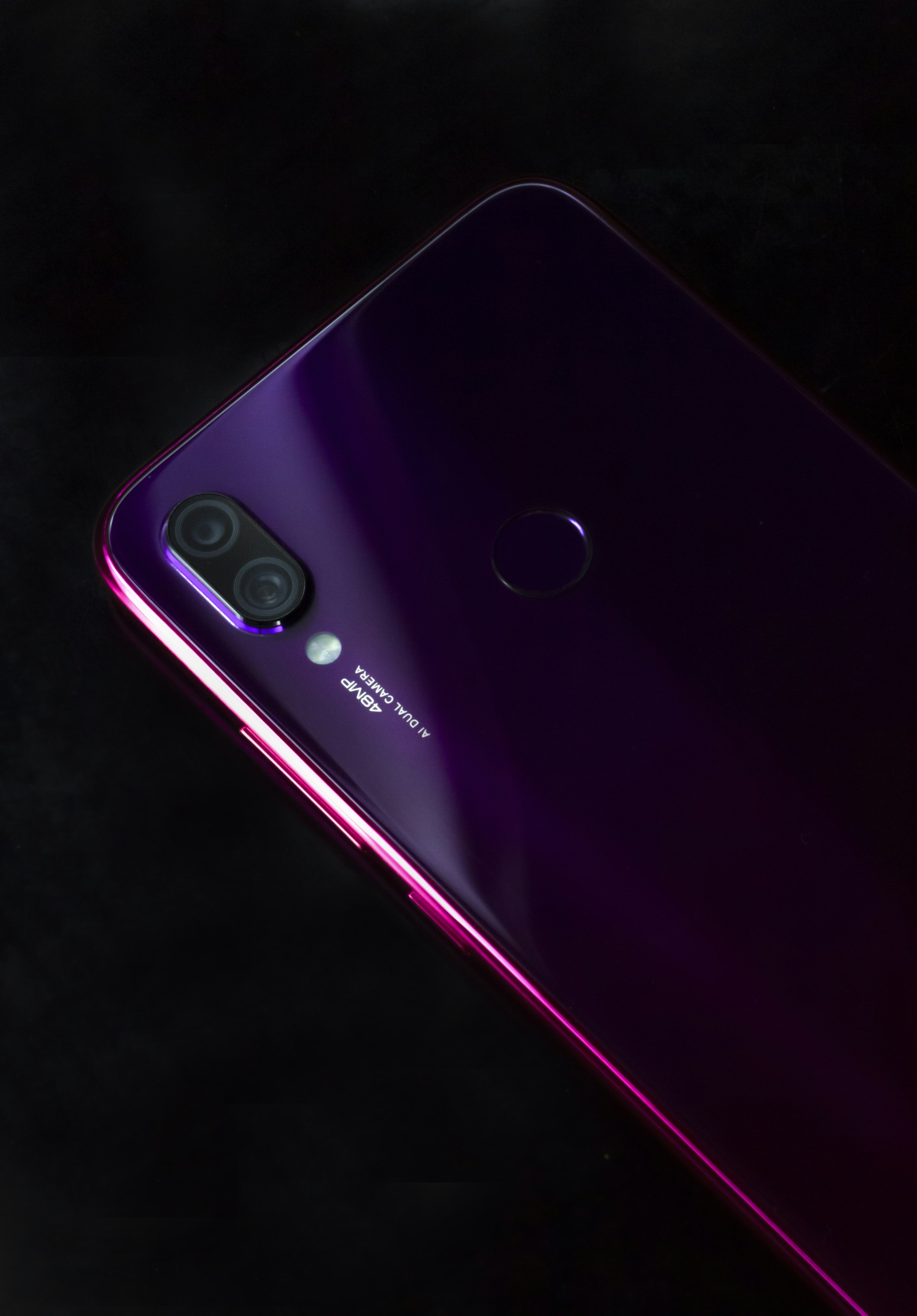 Black android smartphone on white surface photo – Free Phone Image on ...