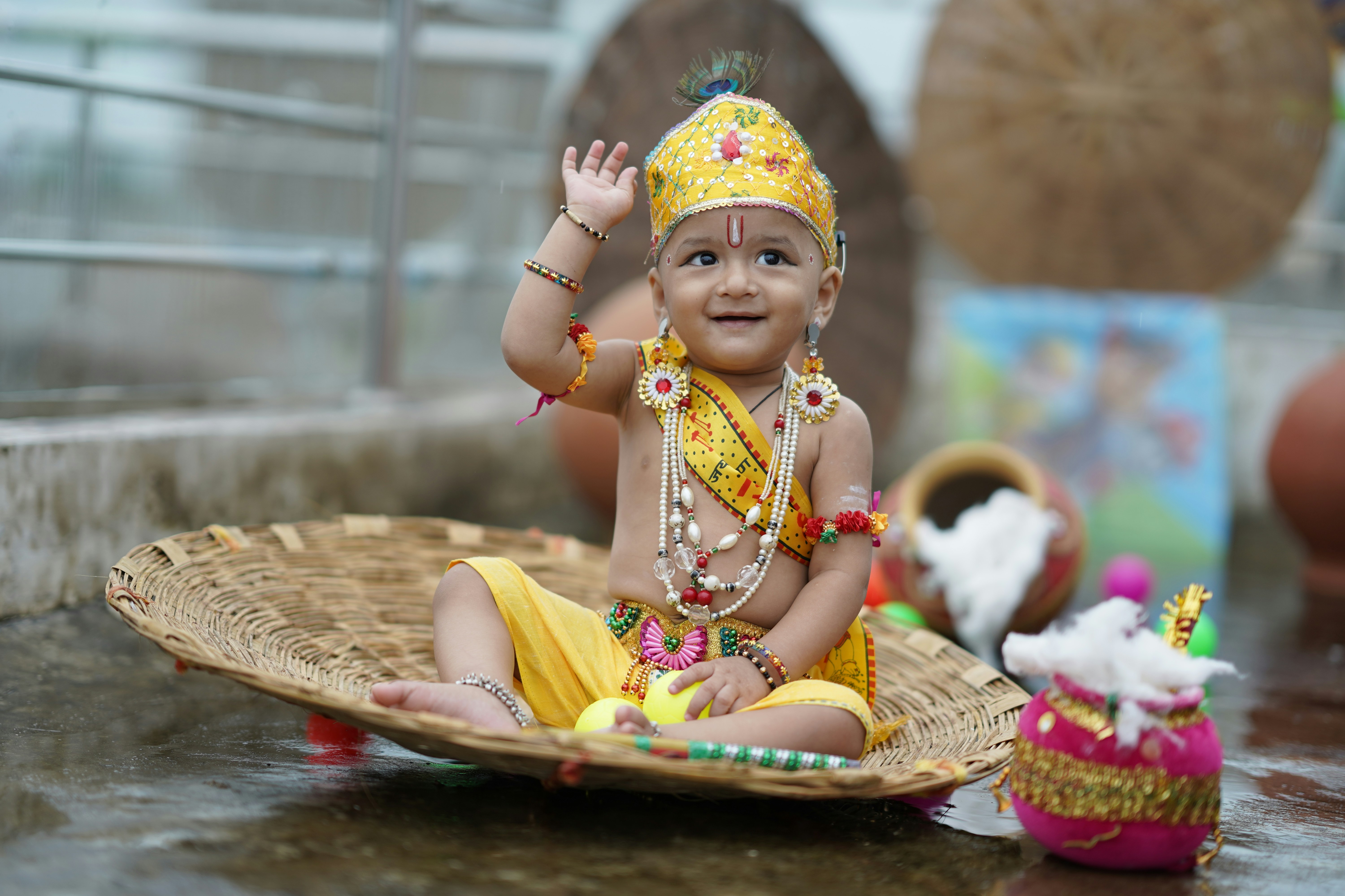 Cute Baby Krishna