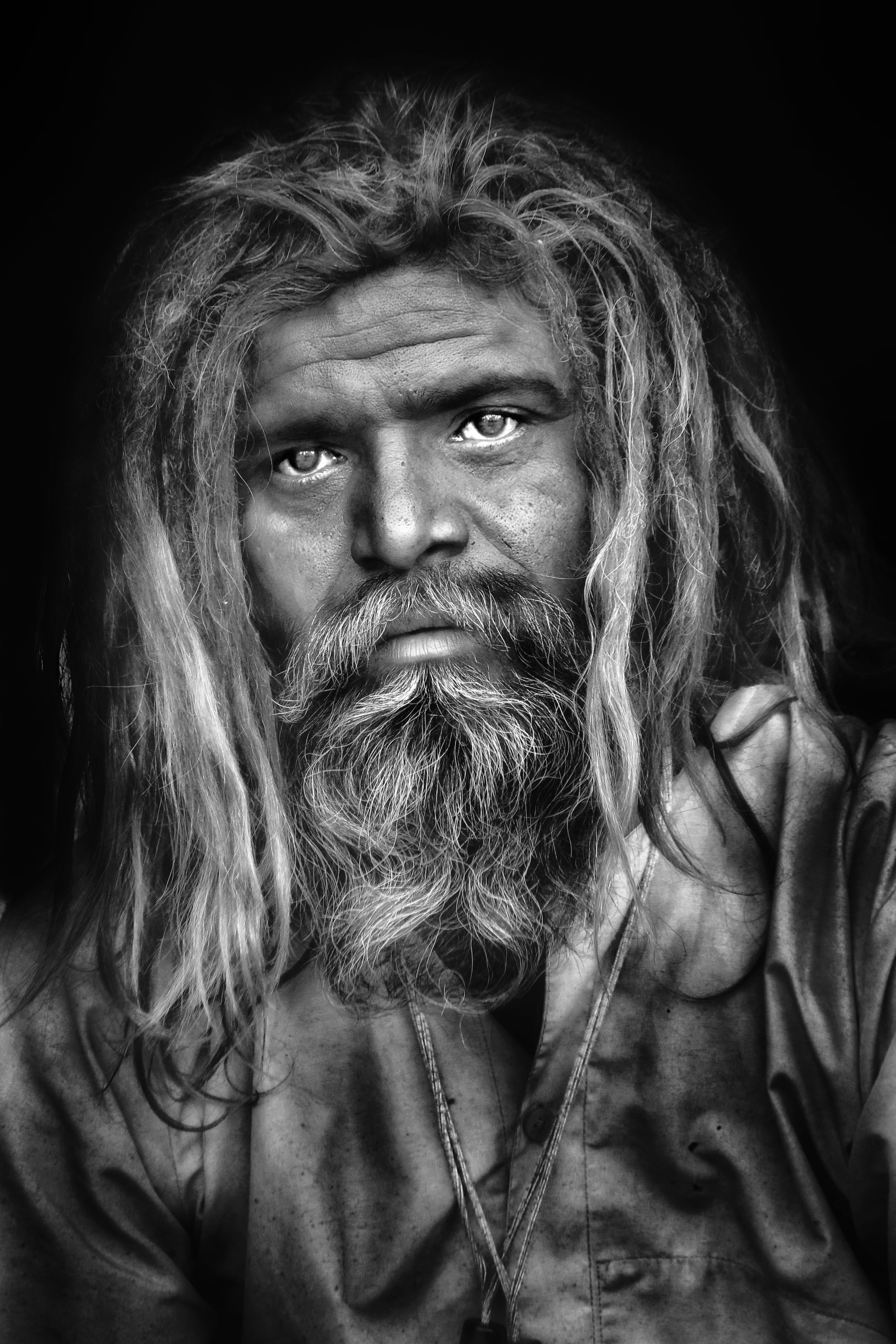 Grayscale photo of man holding his face photo – Free Grey Image on Unsplash