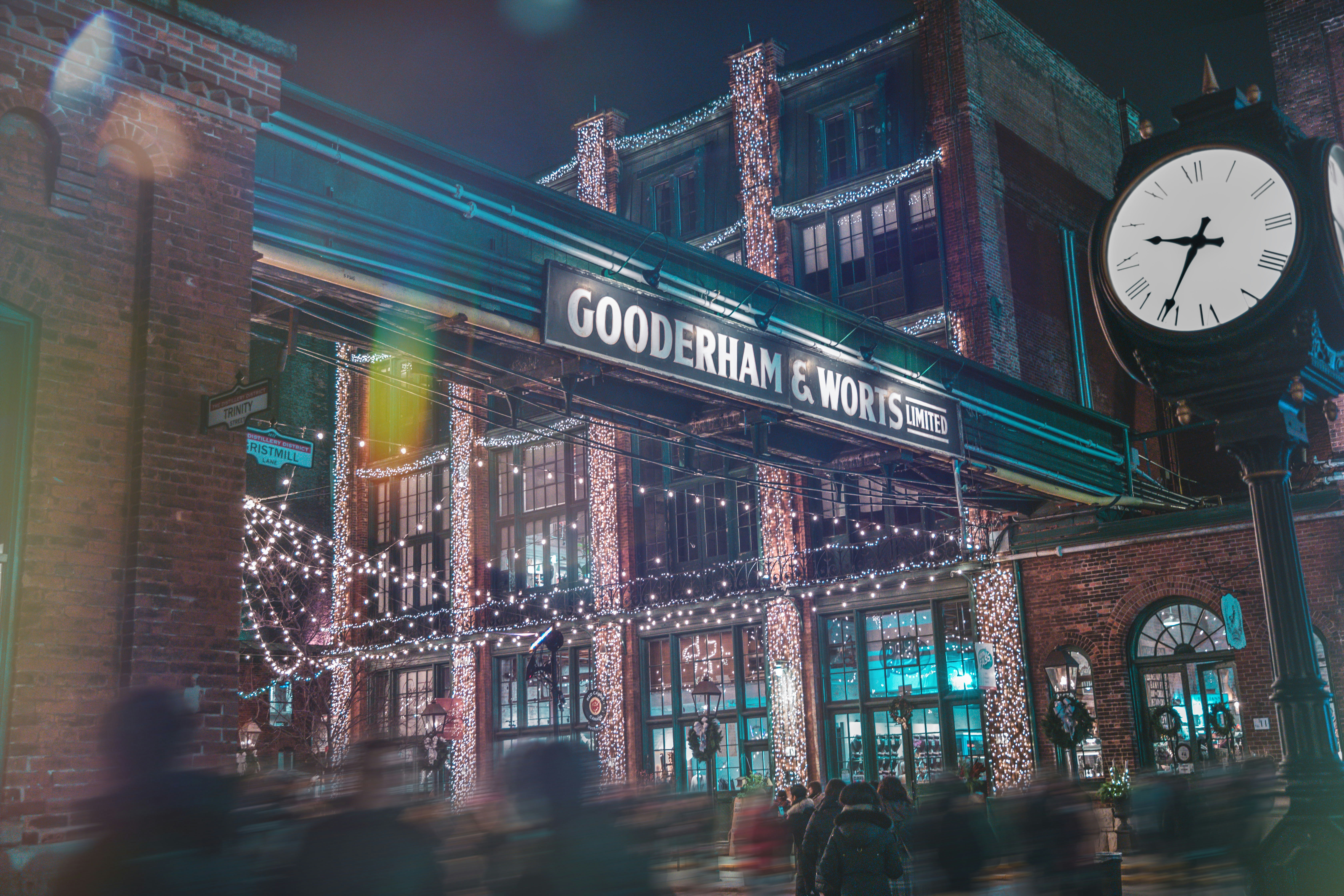 Glow and Time: Lantern-lit Night at Gooderham & Worts