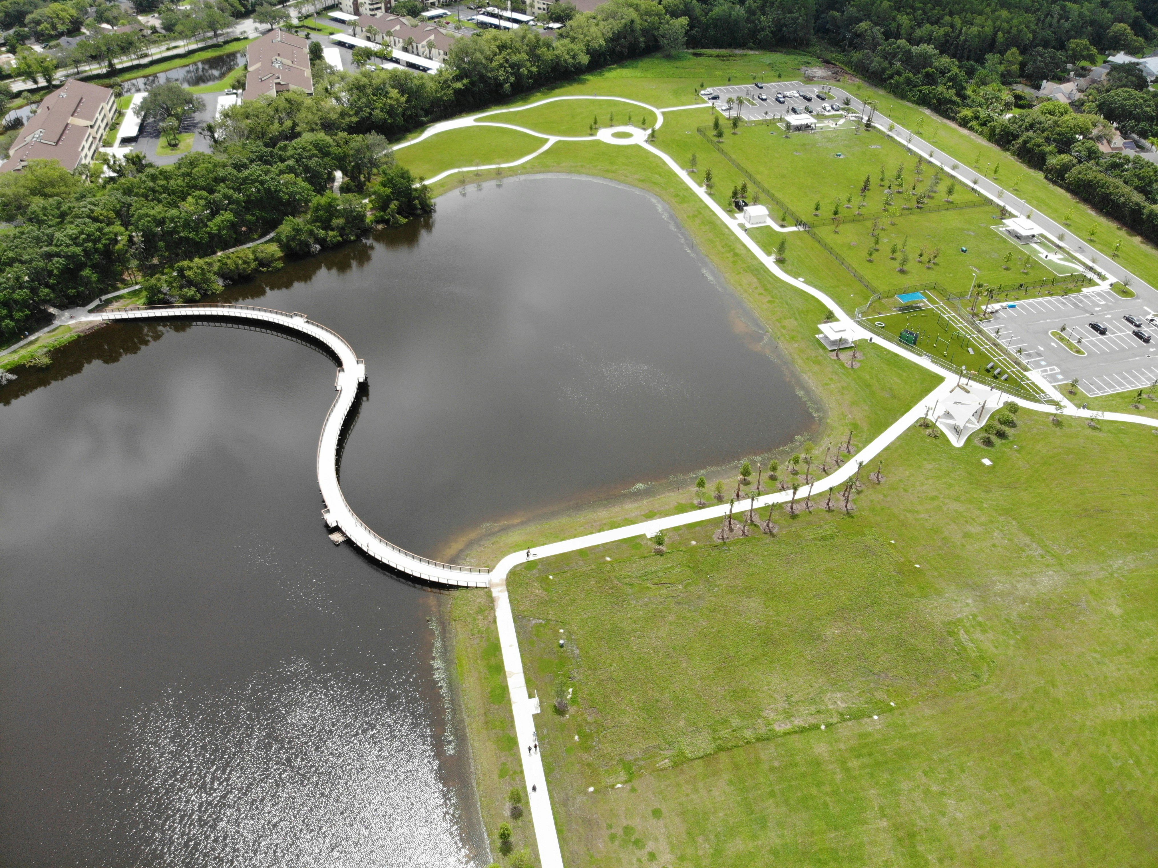 Grass Wetland Aerial