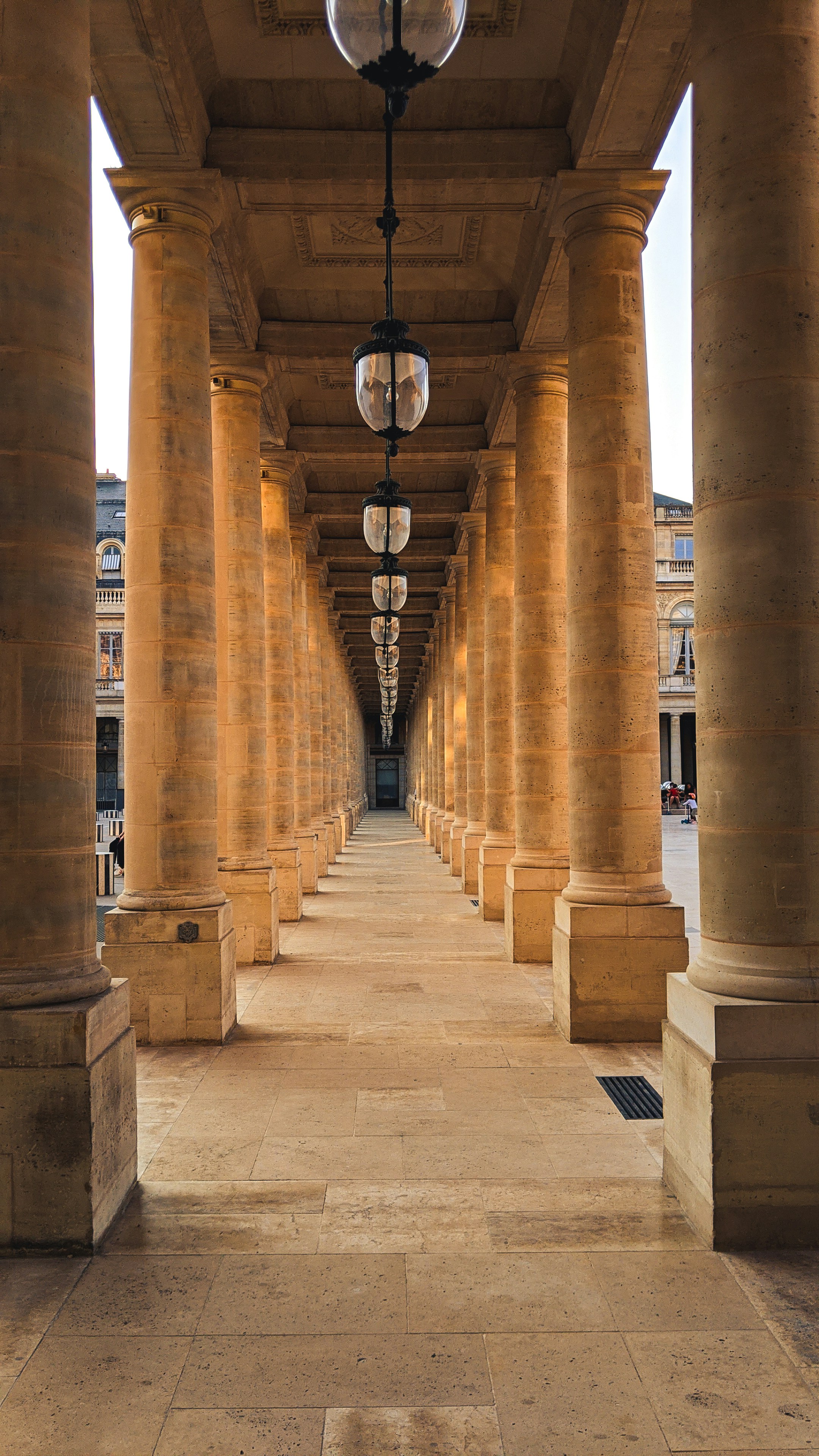 Paris - colonne de buren | brown concrete building during daytime