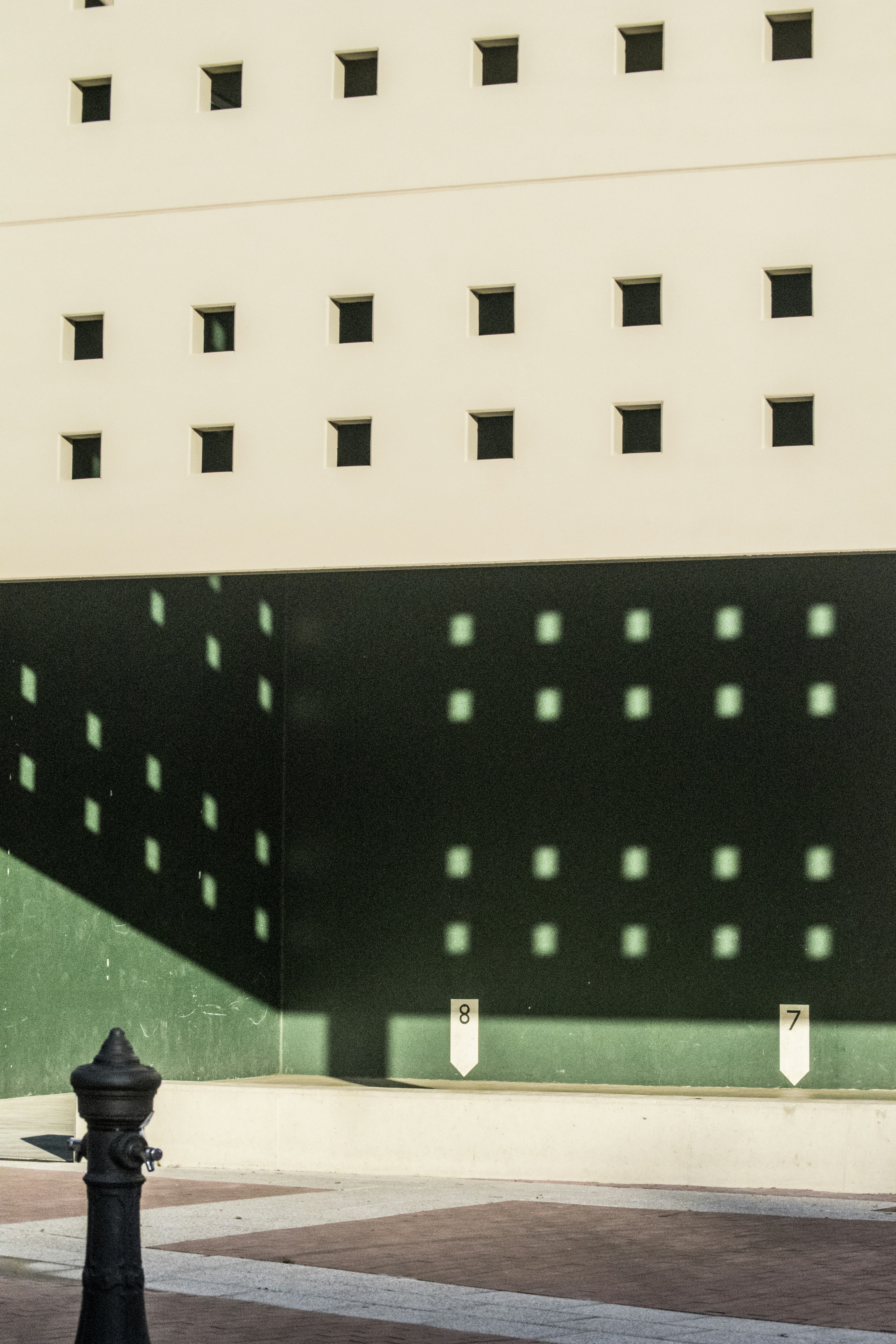 Geometric Sunlight: Squares in Shade