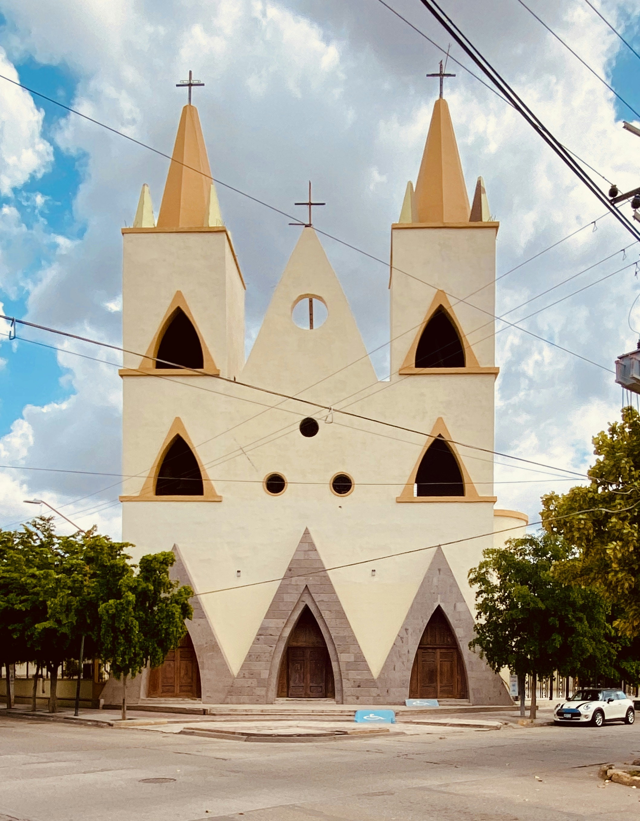 Iglesia del sagrado Corazón de Jesús.  Guasave, Sinaloa . Mexico 