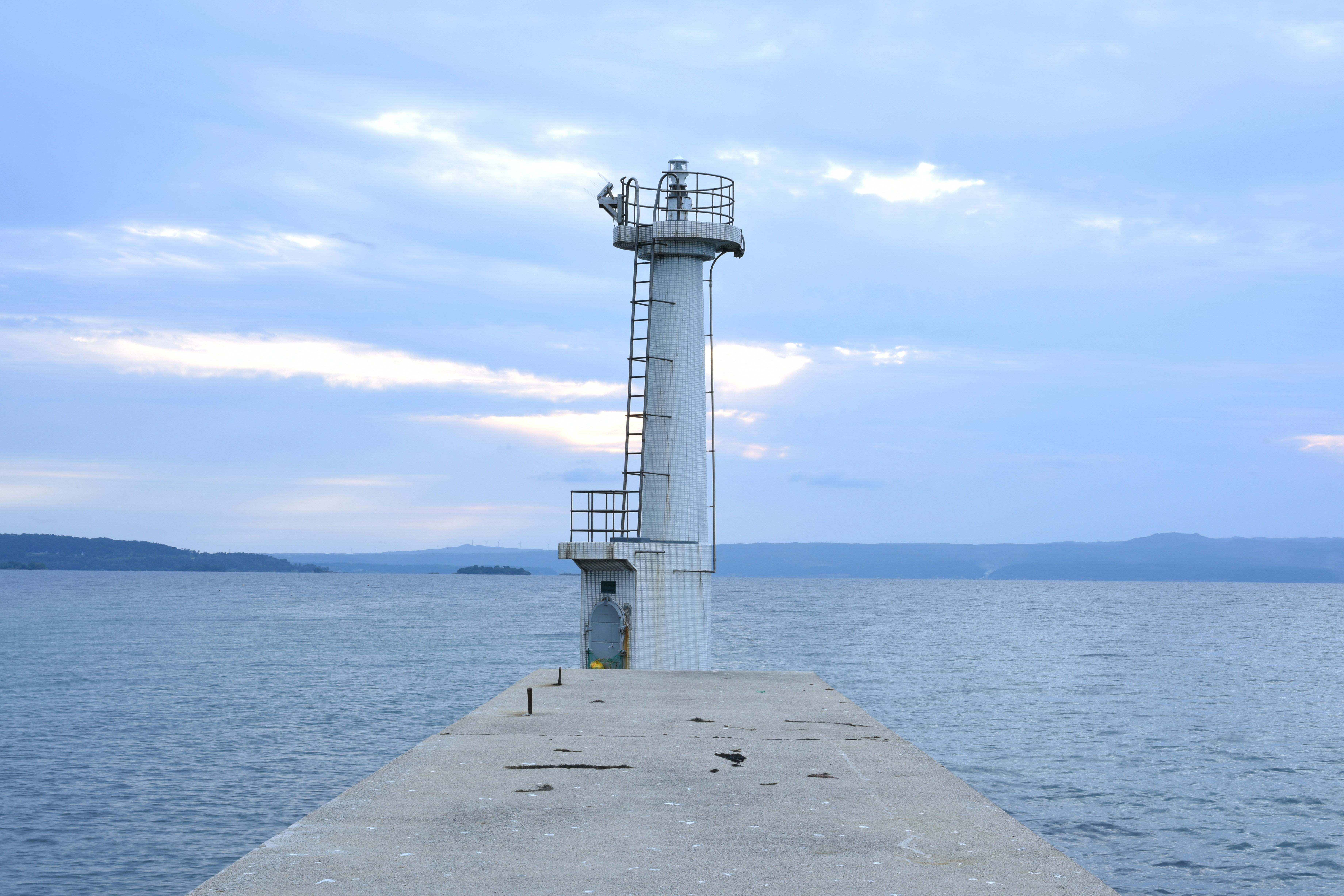 Solitary Beacon by the Sea
