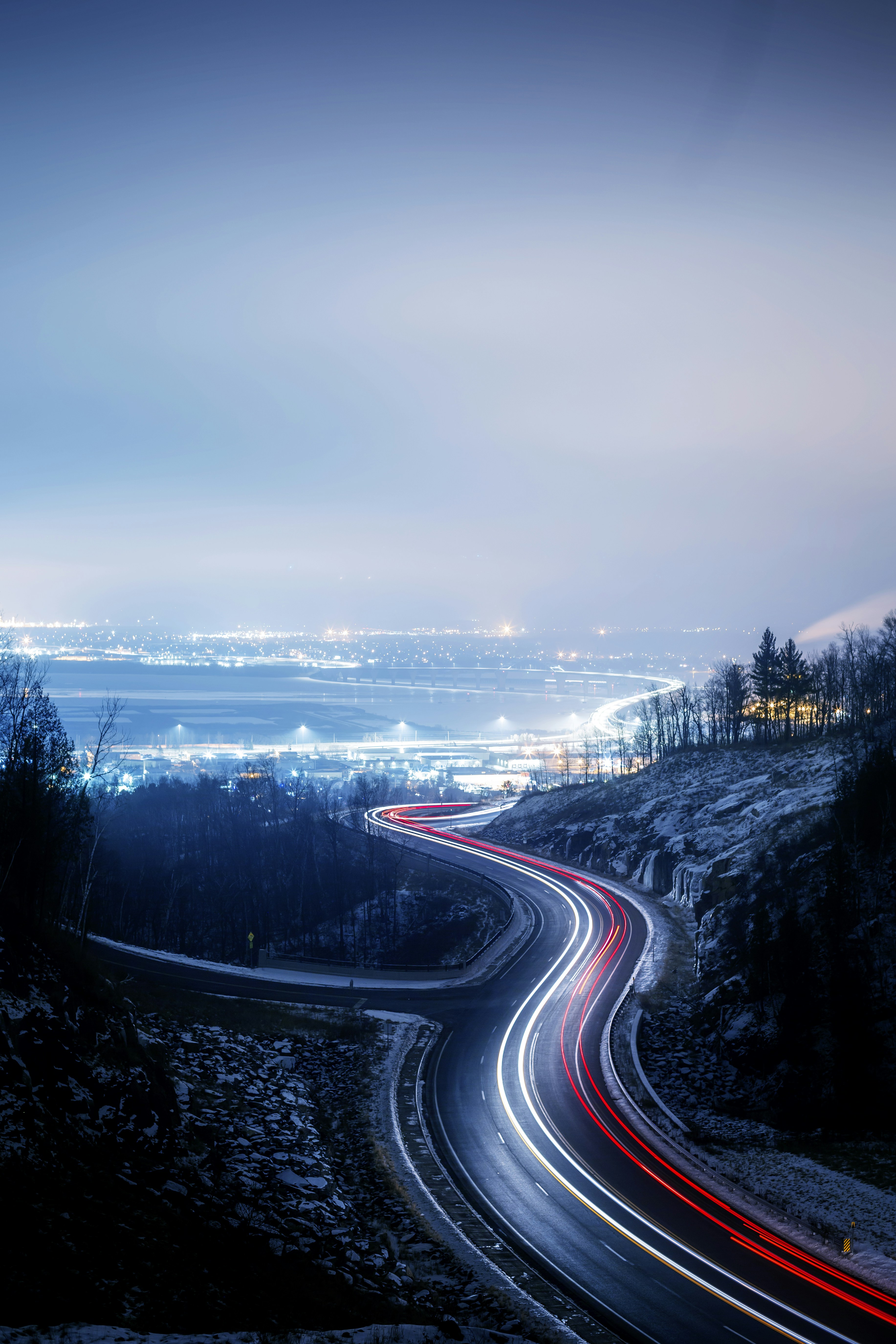 Time lapse photography of city lights during night time photo – Free ...