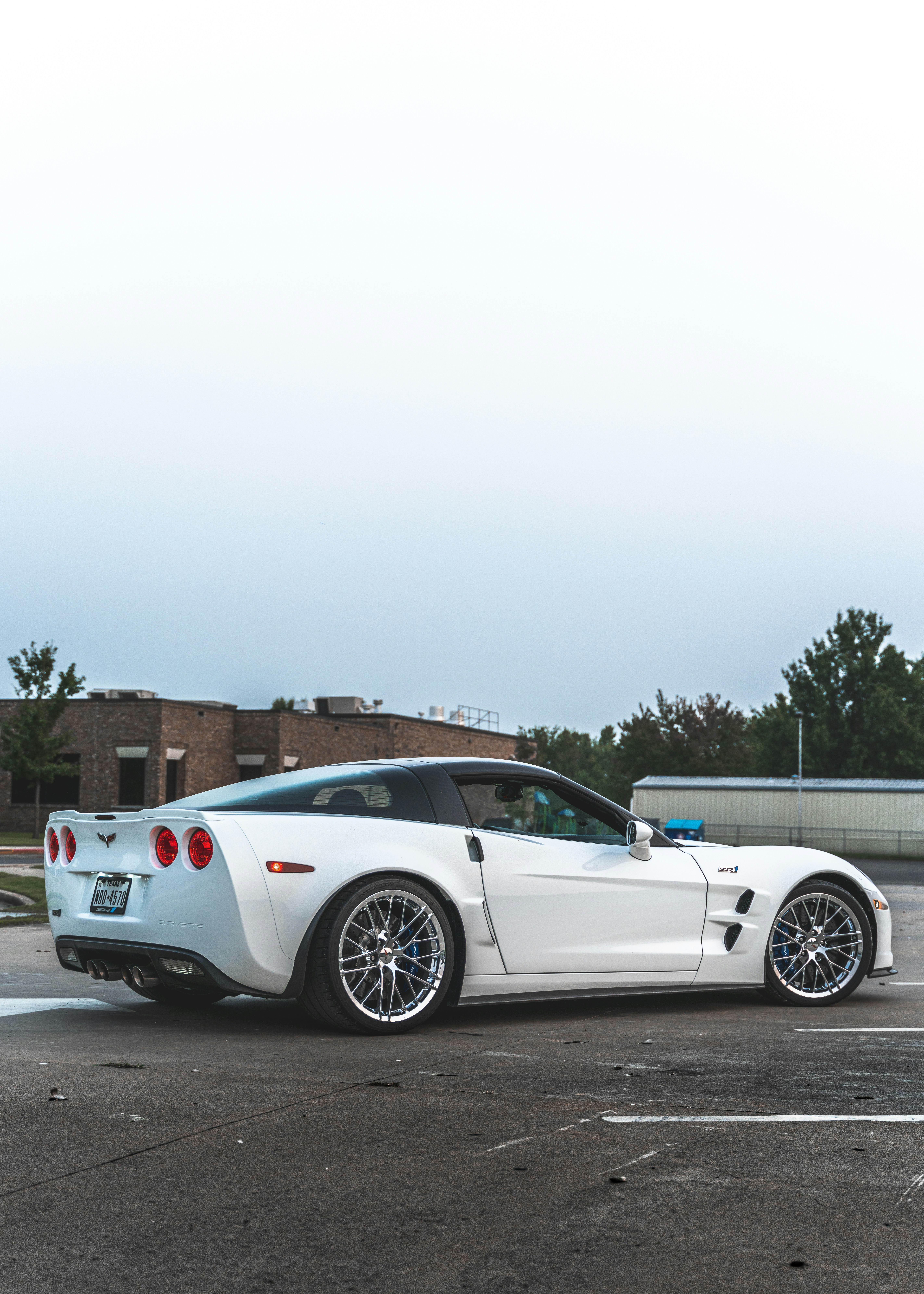 Urban Elegance: Corvette ZR1 at Dusk