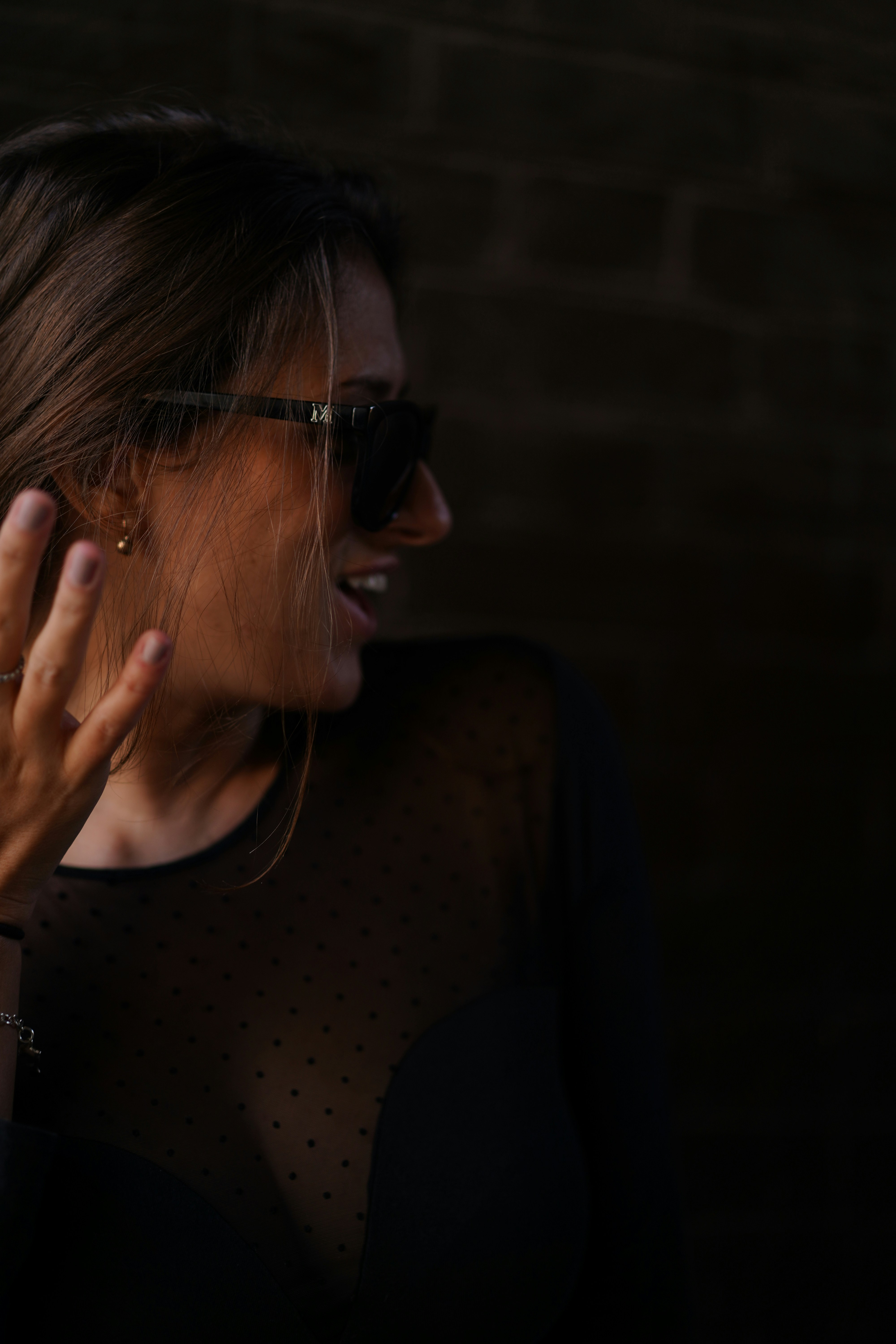 Velvet Glow: A Quiet Portrait in Shadowed Light