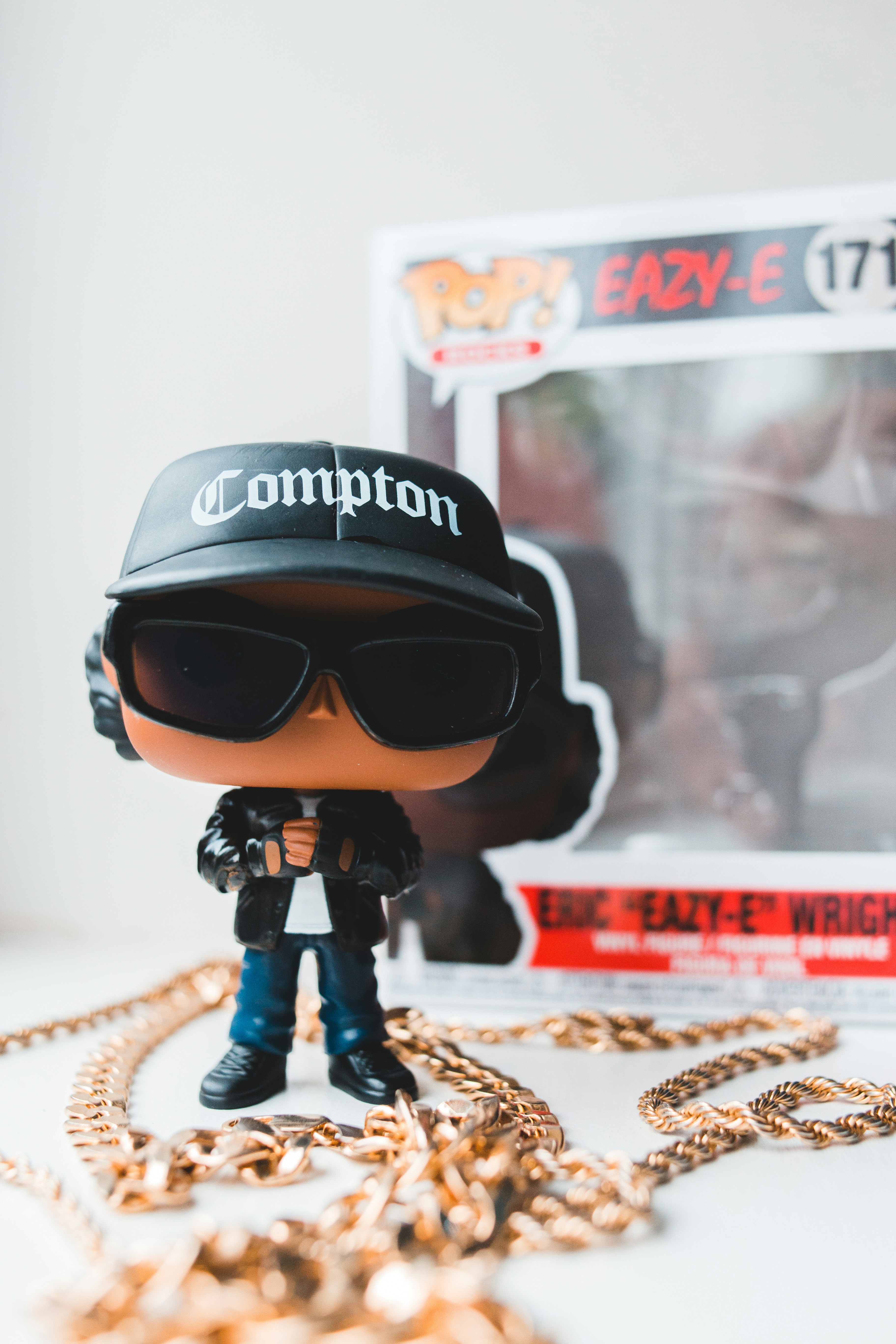 Compton Cap and Chains: A Miniature Rockstar Stands Ready