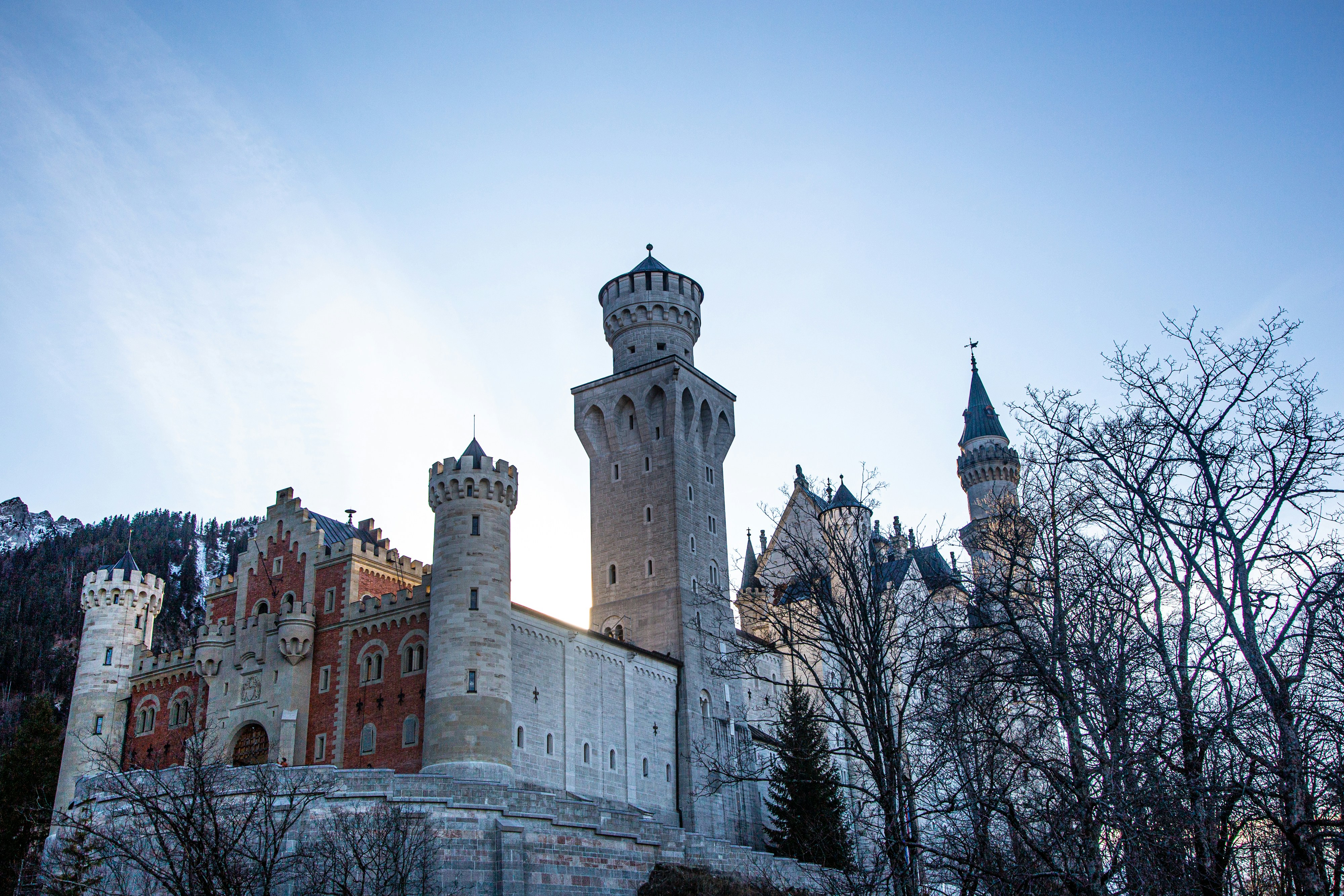 Brown concrete castle under white sky during daytime photo – Free ...