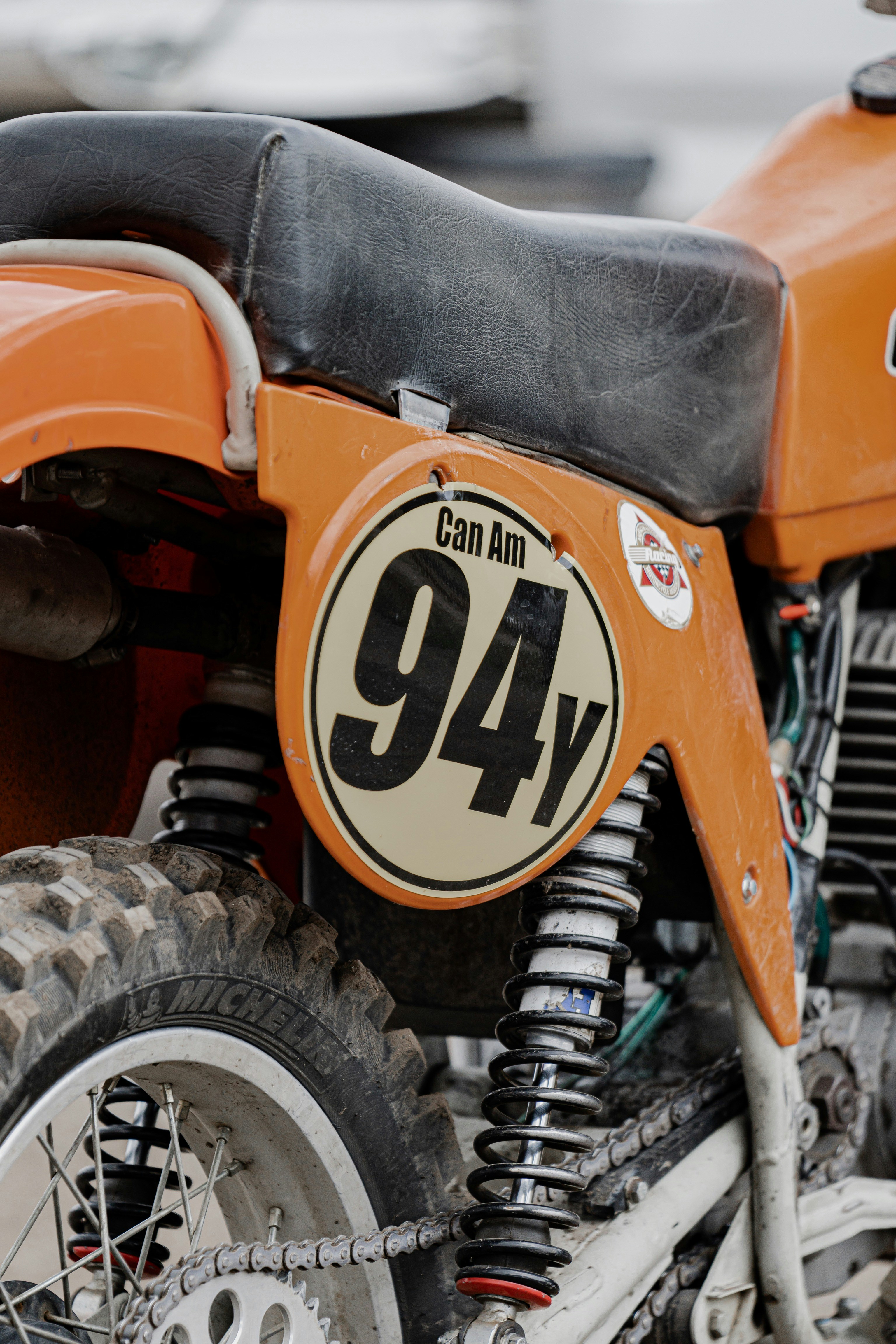 Orange and black atv with black and gray wheel photo – Free Light Image ...