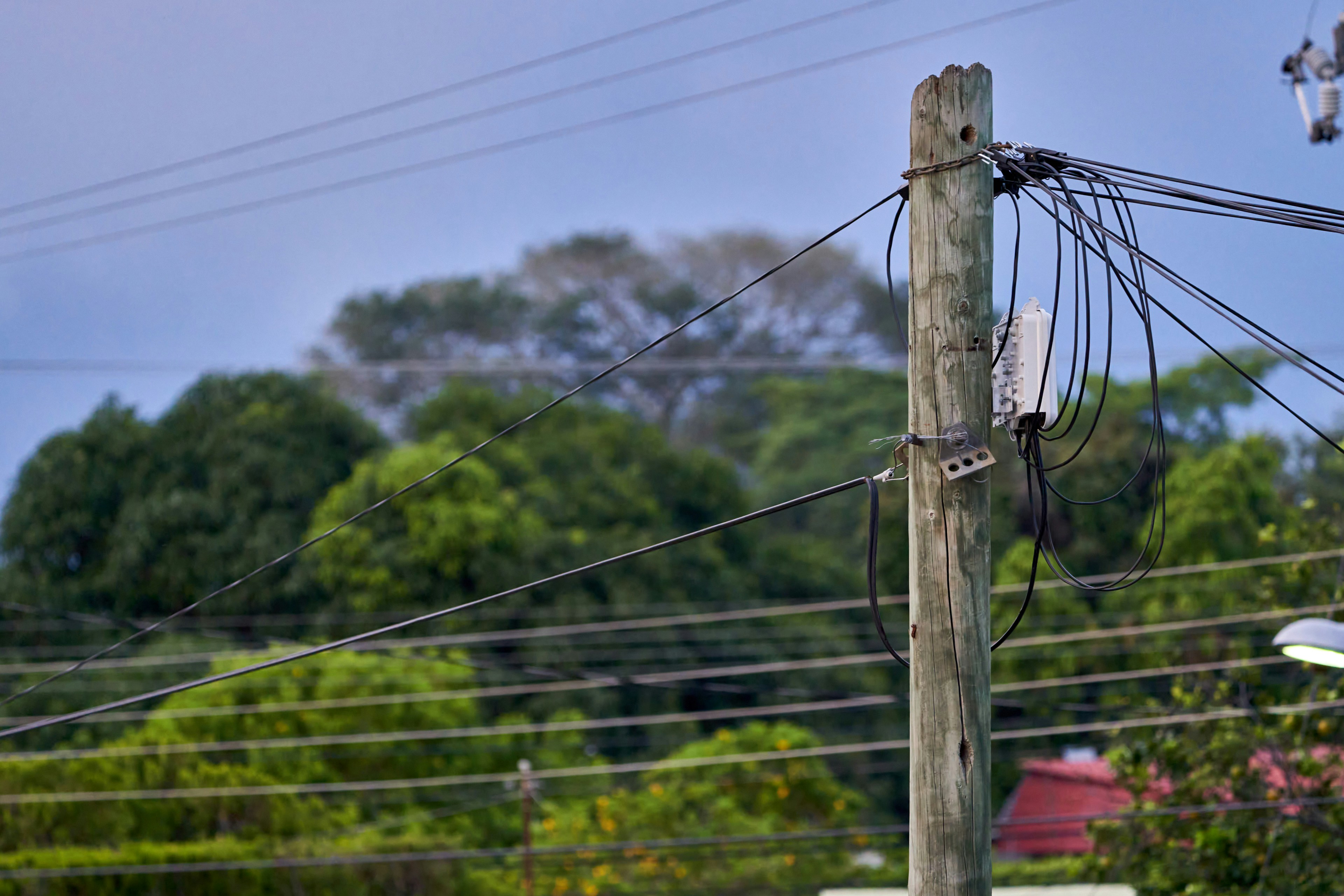 Brown wooden post with wire during daytime photo – Free Grey Image on ...