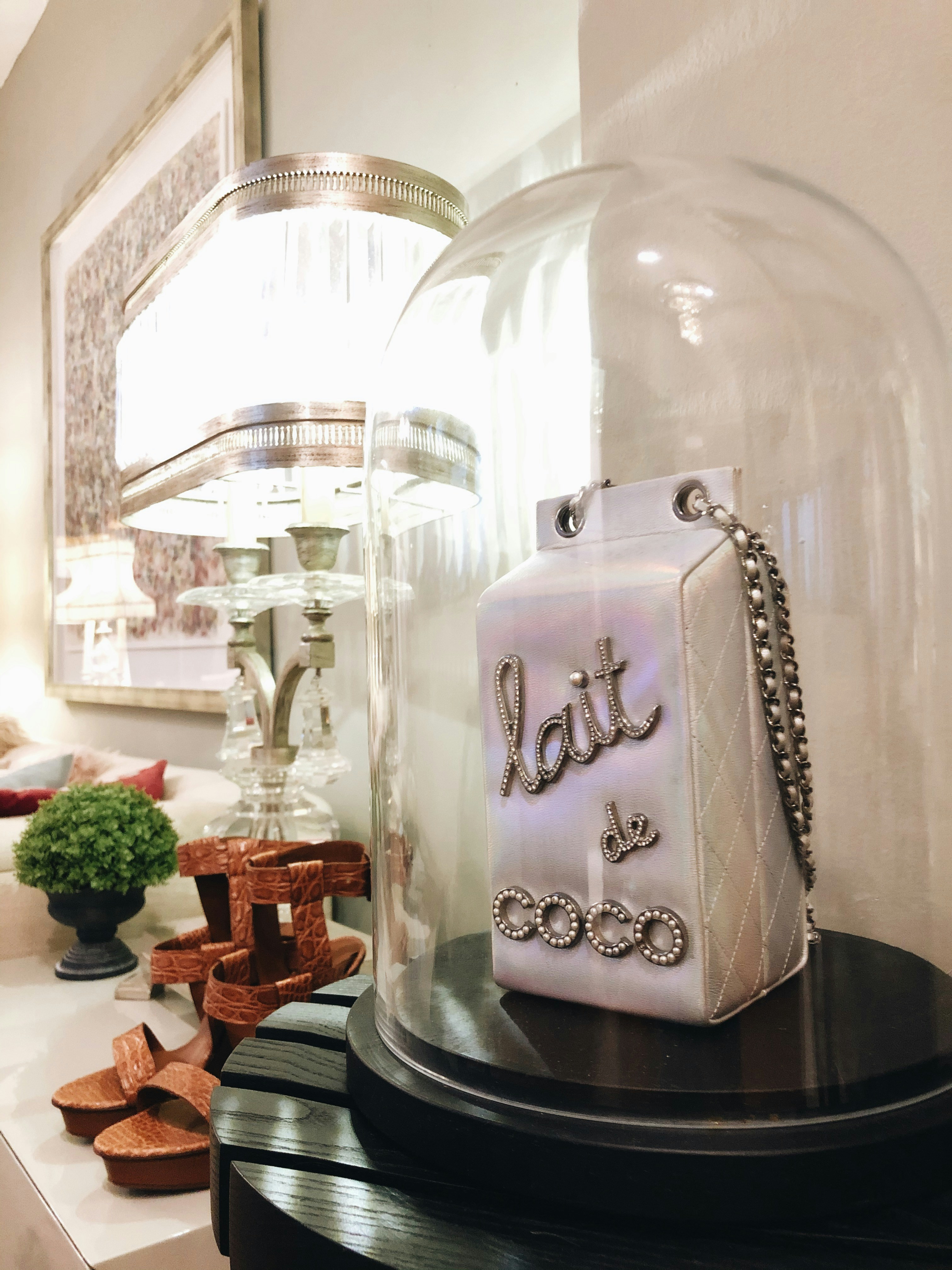 clear glass jar with lid