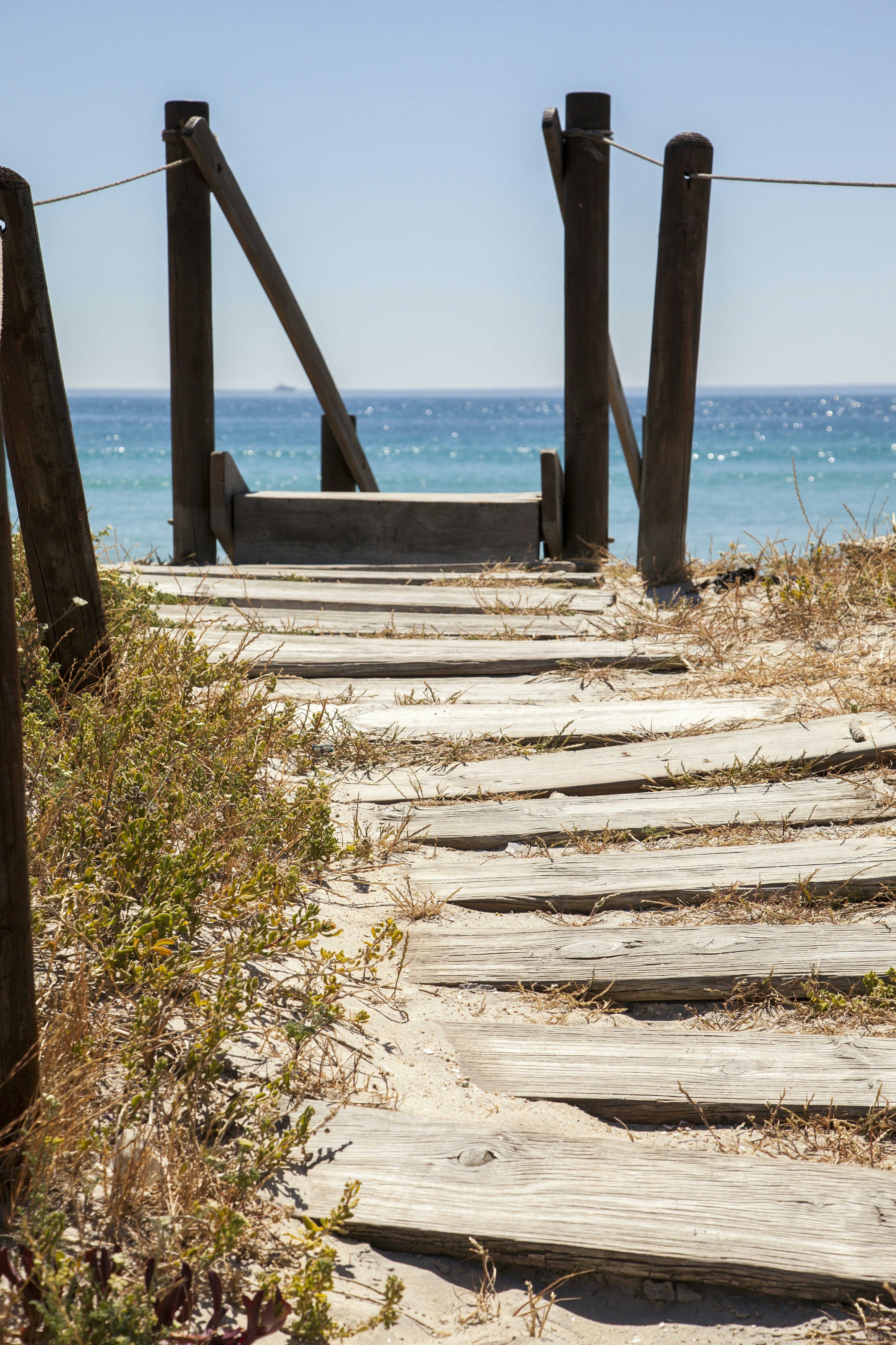 Boardwalk to the Quiet Blue Horizon