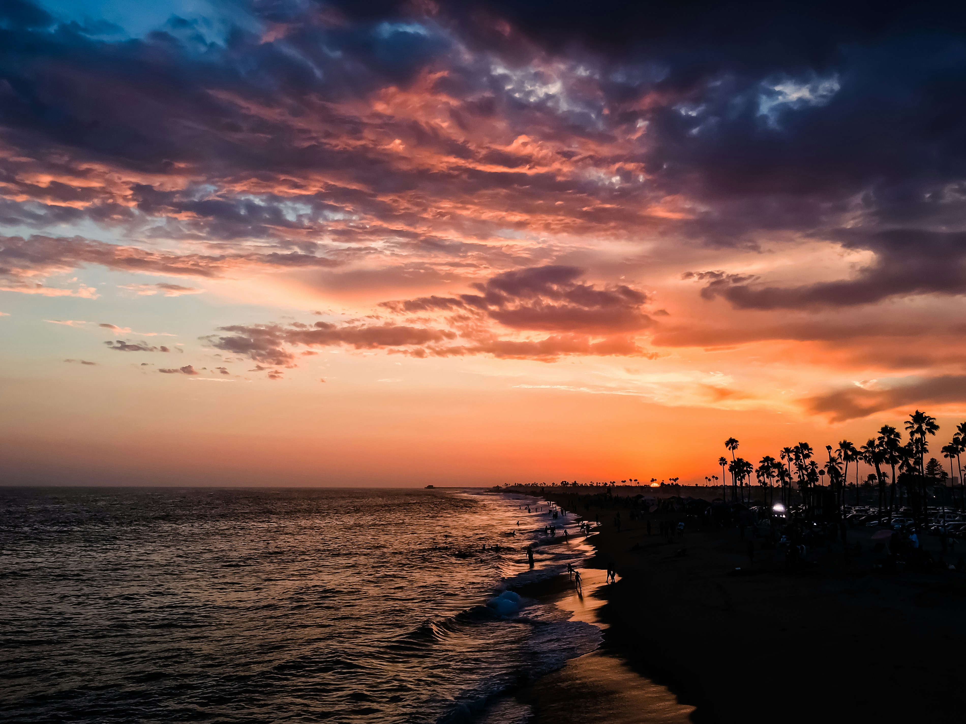 Vibrant Coastal Sunset