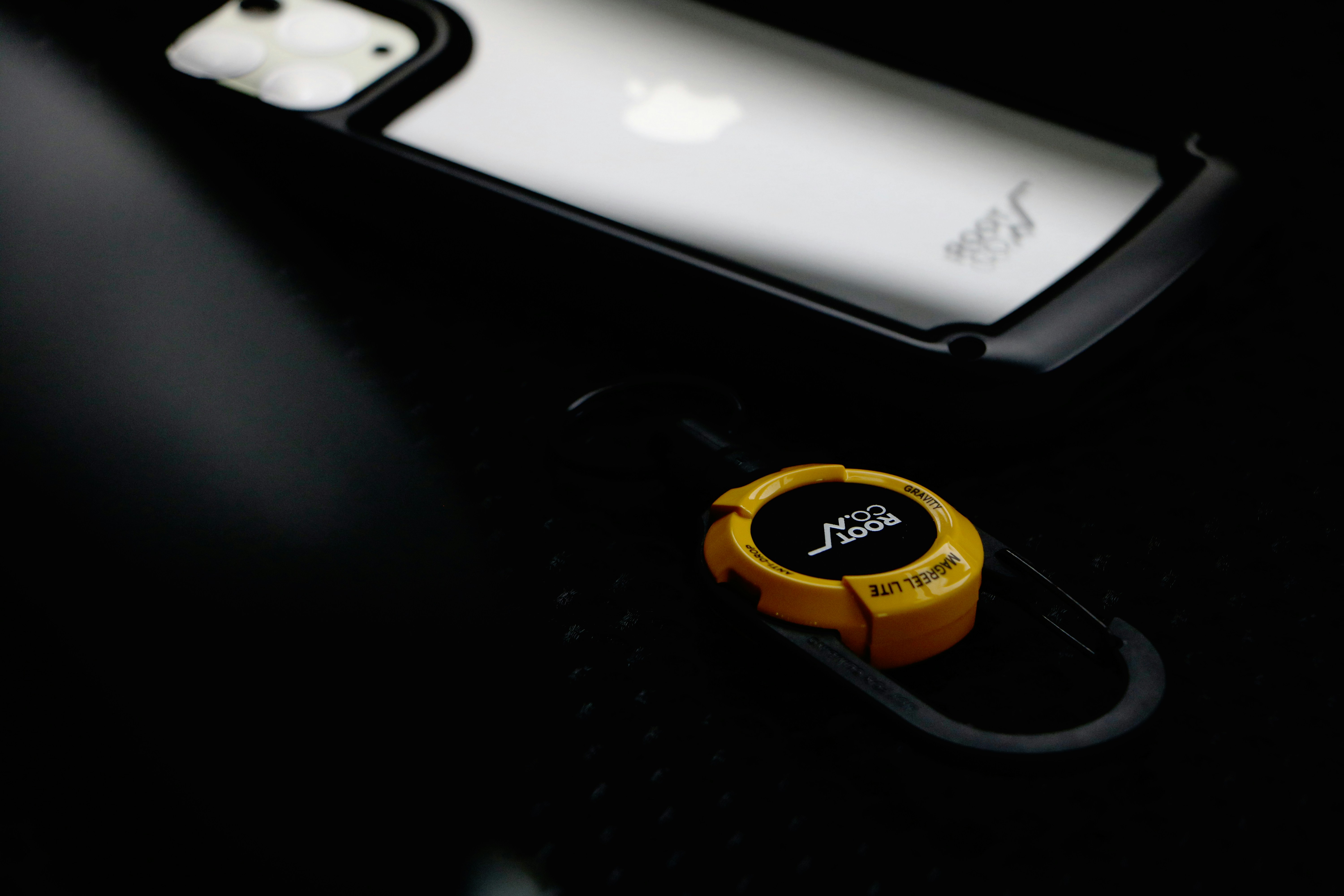 Gold Accent on a Dark Surface: A Close-Up Study of Texture and Contrast