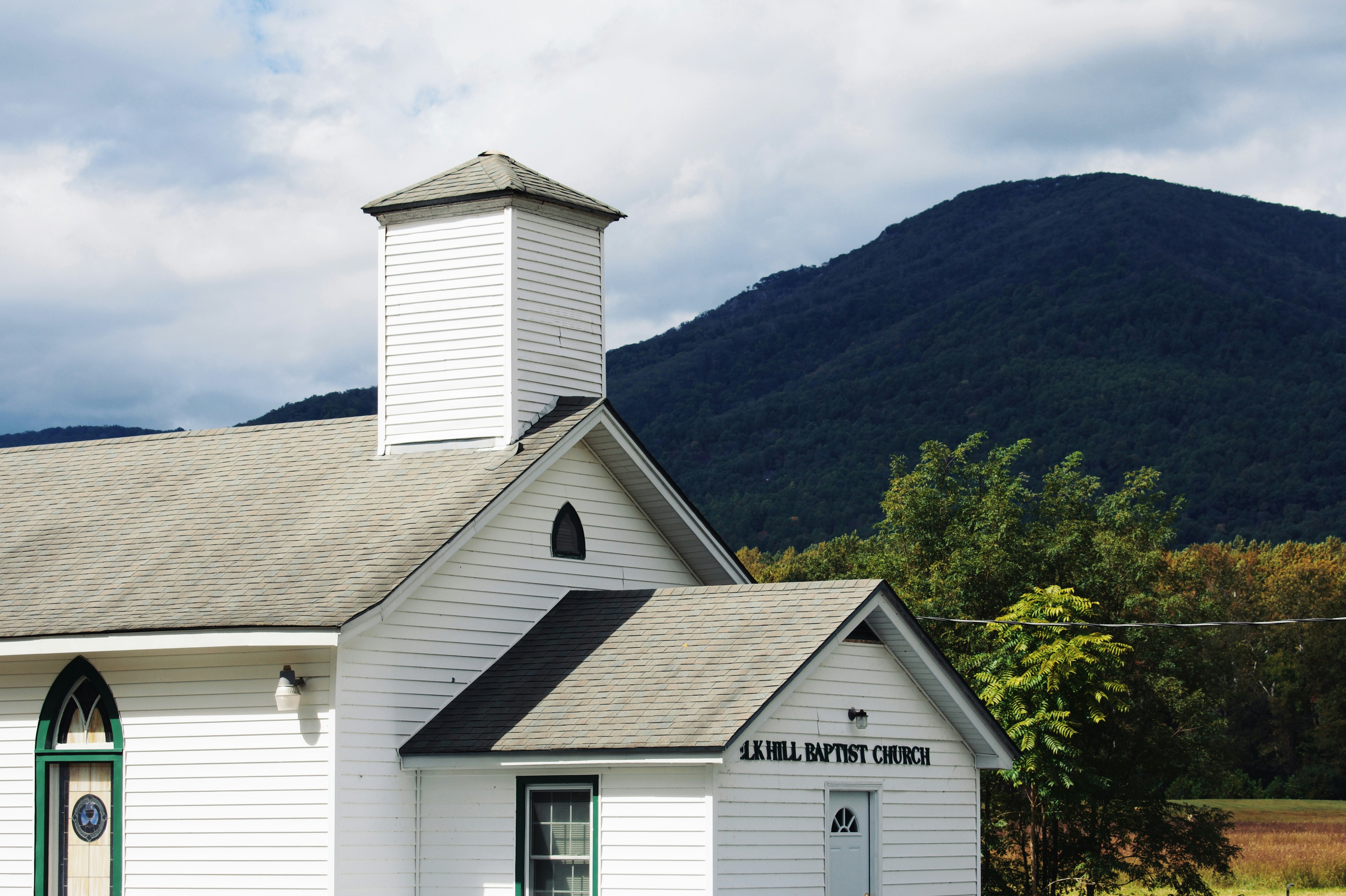 White Chapel Below the Blue Ridge